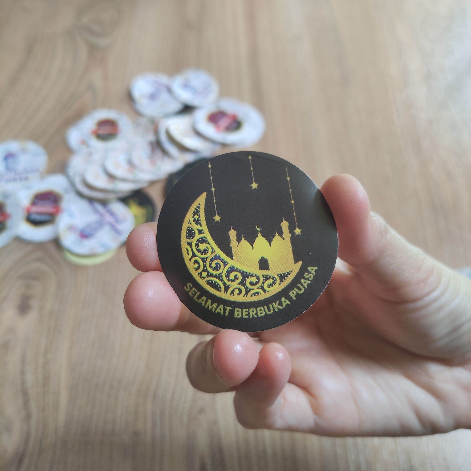 Stiker Selamat Berbuka Puasa Buat Kemasan Takjil isi 100 | Lazada Indonesia
