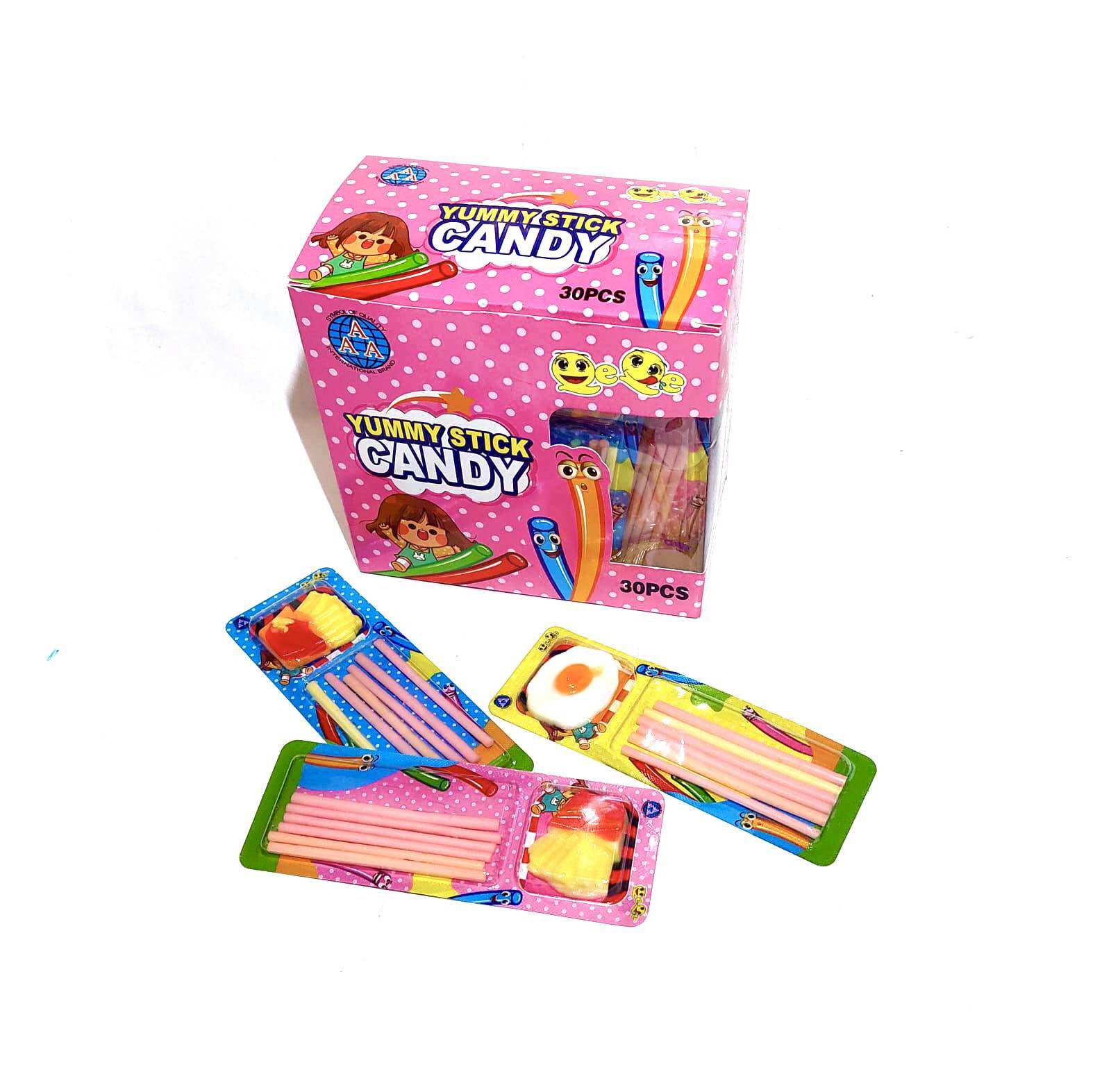 Yummy Stick Candy Mint Permen Lunak Jelly Aneka Rasa ( 1 box isi 30 pcs ...