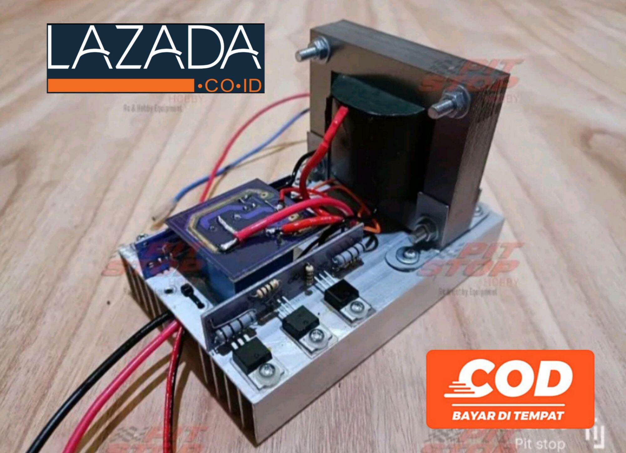 Power inverter PAC 6 Mosfet Trafo 5A TAHAN AIR STRONG COD | Lazada ...