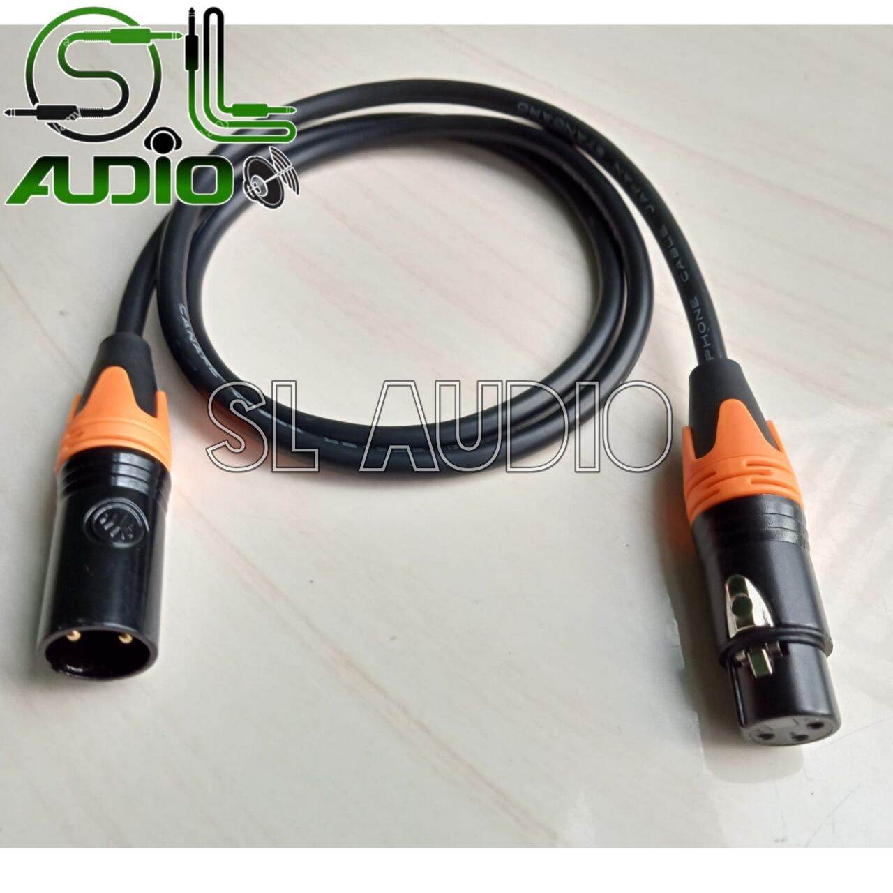 Jack Audio Canon Xlr Male Ke Female 150Cm - 450 Cm Canare Kualitas ...