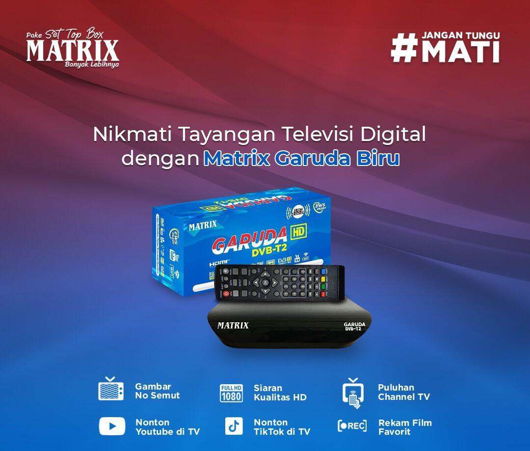 Set Top Box Received STB DVB T2 Matrix Garuda HD GARANSI RESMI (READY ...