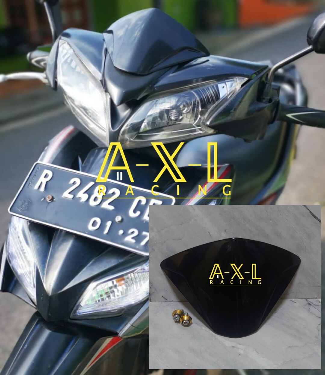VISOR HONDA BLADE 110 DAN 125 | Lazada Indonesia