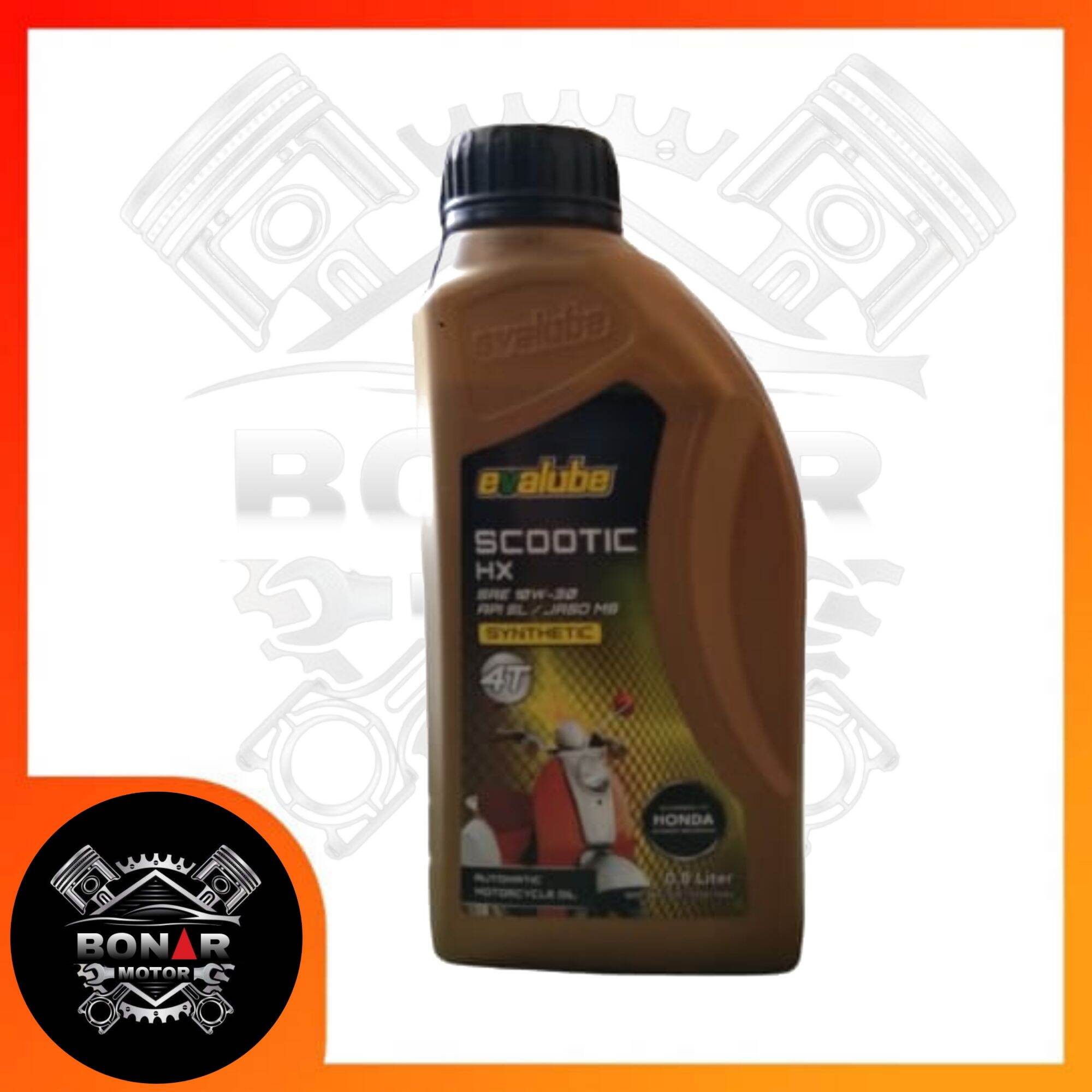 EVALUBE MATIC SCOOTIC HX 10W-30 0.8L | Lazada Indonesia