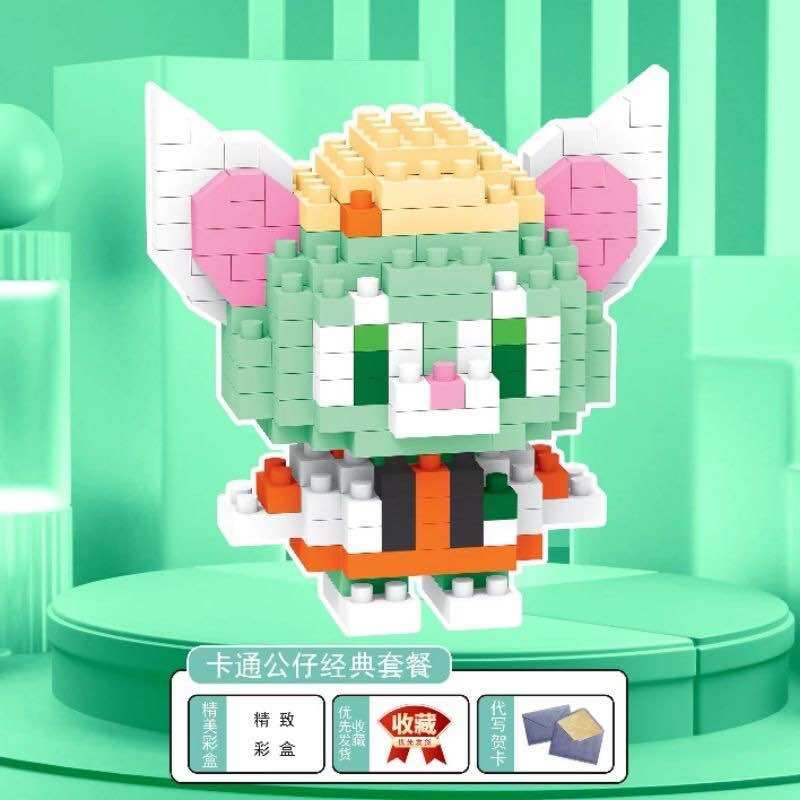 Bricks Karakter Nano Block Model Karakter Bricks Mini Building Block ...