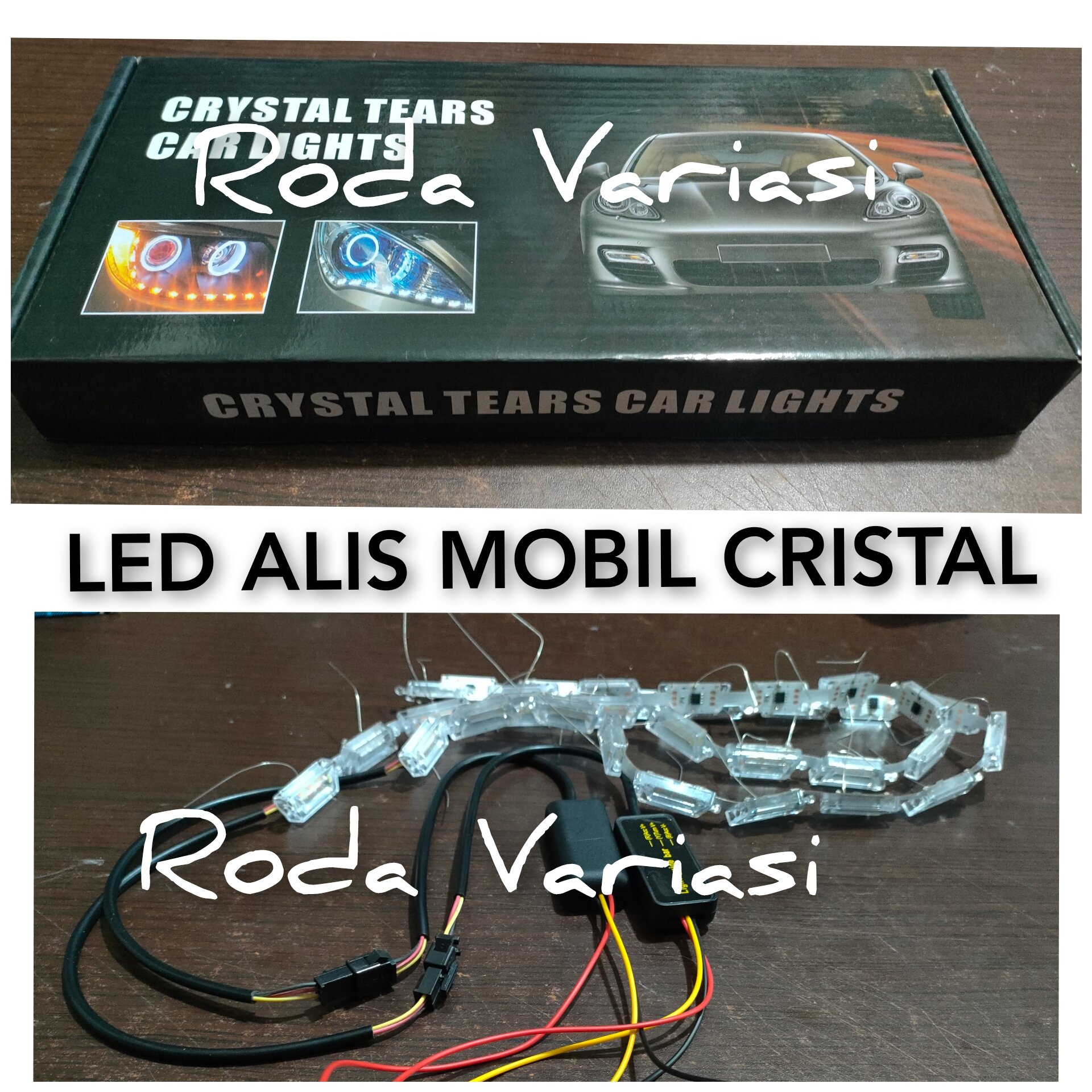 LED Alis Crystal DRL Sein Running 12 Volt 60 Cm | Lazada Indonesia