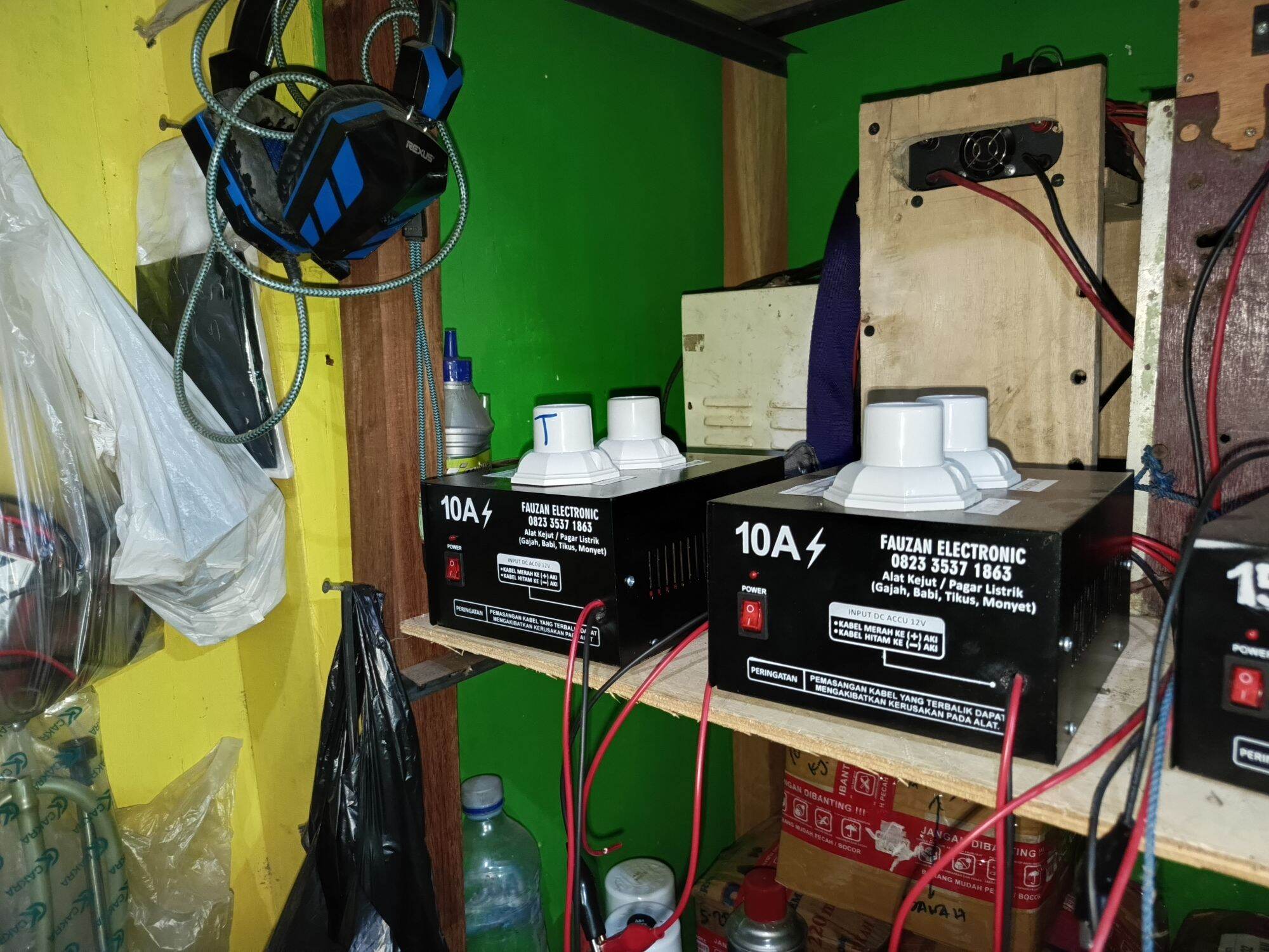 ALAT PEMANCAR ARUS SETRUM KEJUT BABI TIKUS GAJAH MONYET 3150watt PAGAR ...