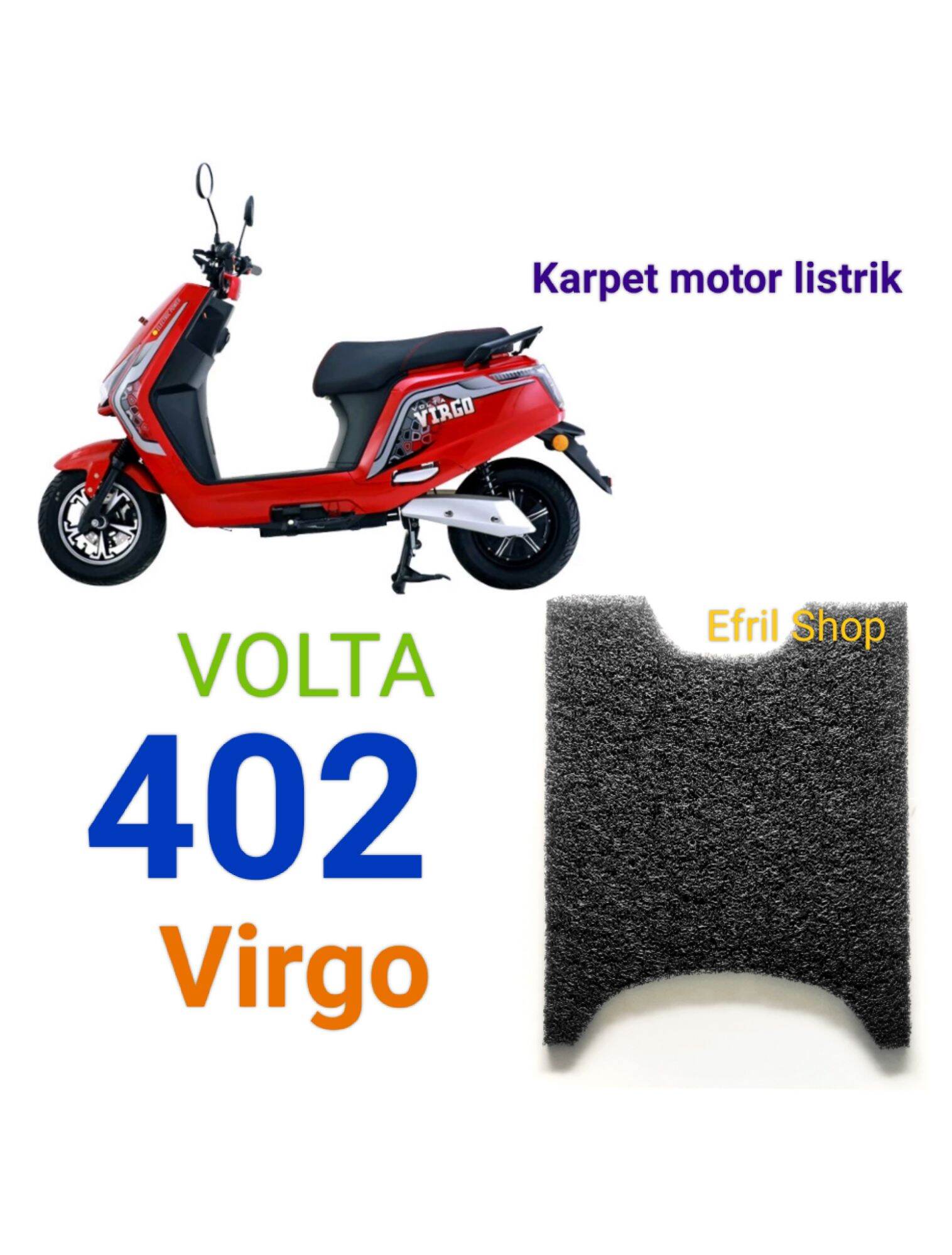 Karpet sepeda motor listrik VOLTA 402 Virgo | Lazada Indonesia