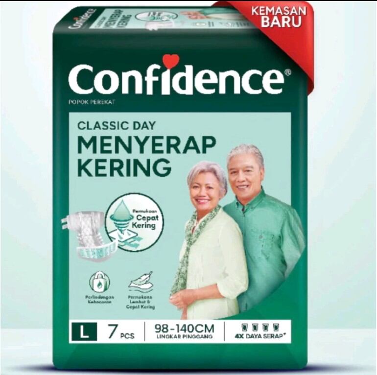 CONFIDENCE CLASSIC DAY NIGHT TAPE M8 L7 XL6 POPOK DEWASA PEREKAT M8 L7 ...