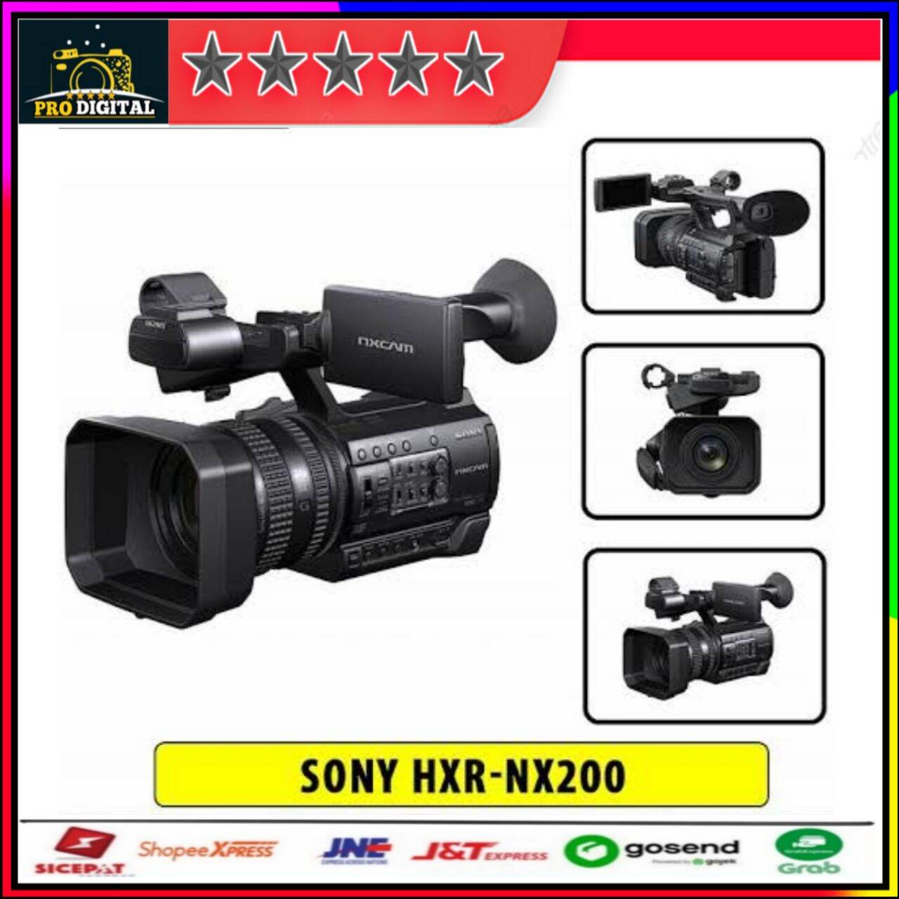 [Ready Stock] Sony HXR-NX200 Professional Handycam / Sony NX200 / NX ...