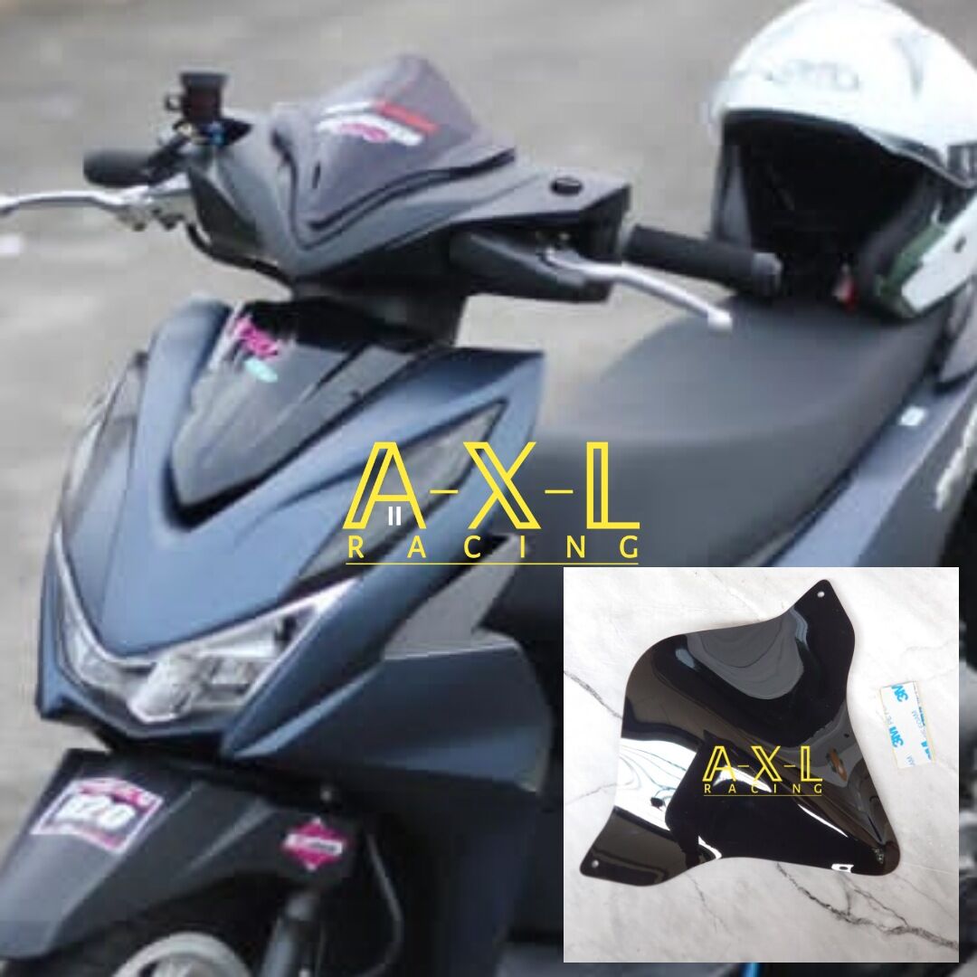 Visor Beat Deluxe - Visor Beat Deluxe 2020 2021 2022 2023 Tebal Hitam ...