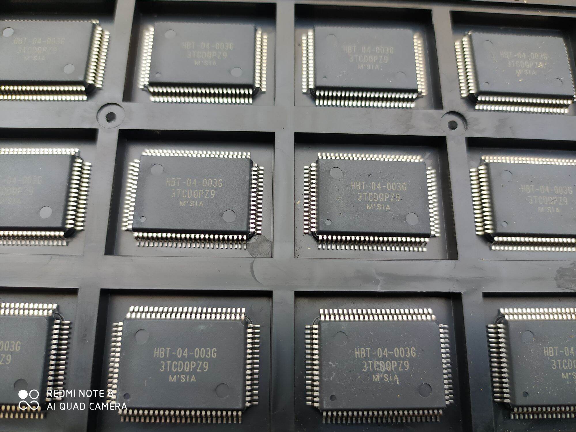 IC micom IC one chip IC program tv polytron 21 inch U-slim original ...