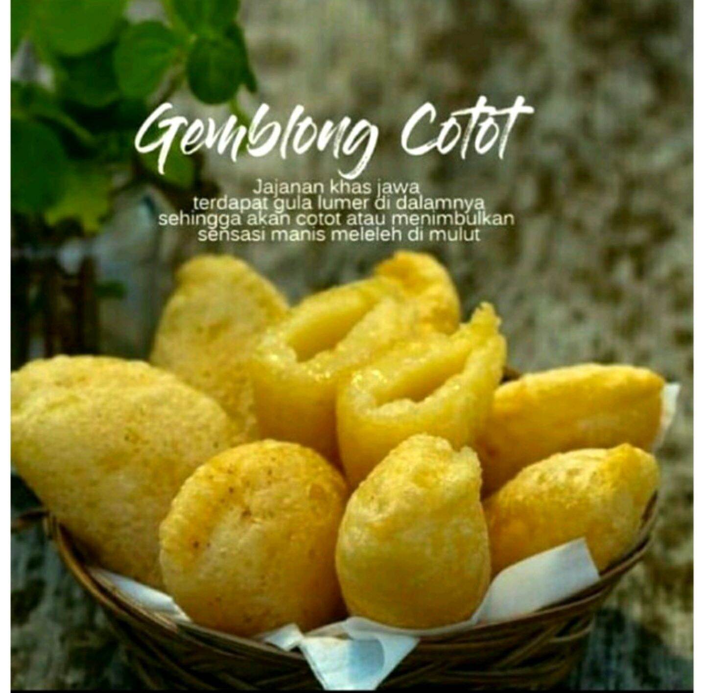Gemblong Cotot isi Gula pasir enak siap goreng | Lazada Indonesia