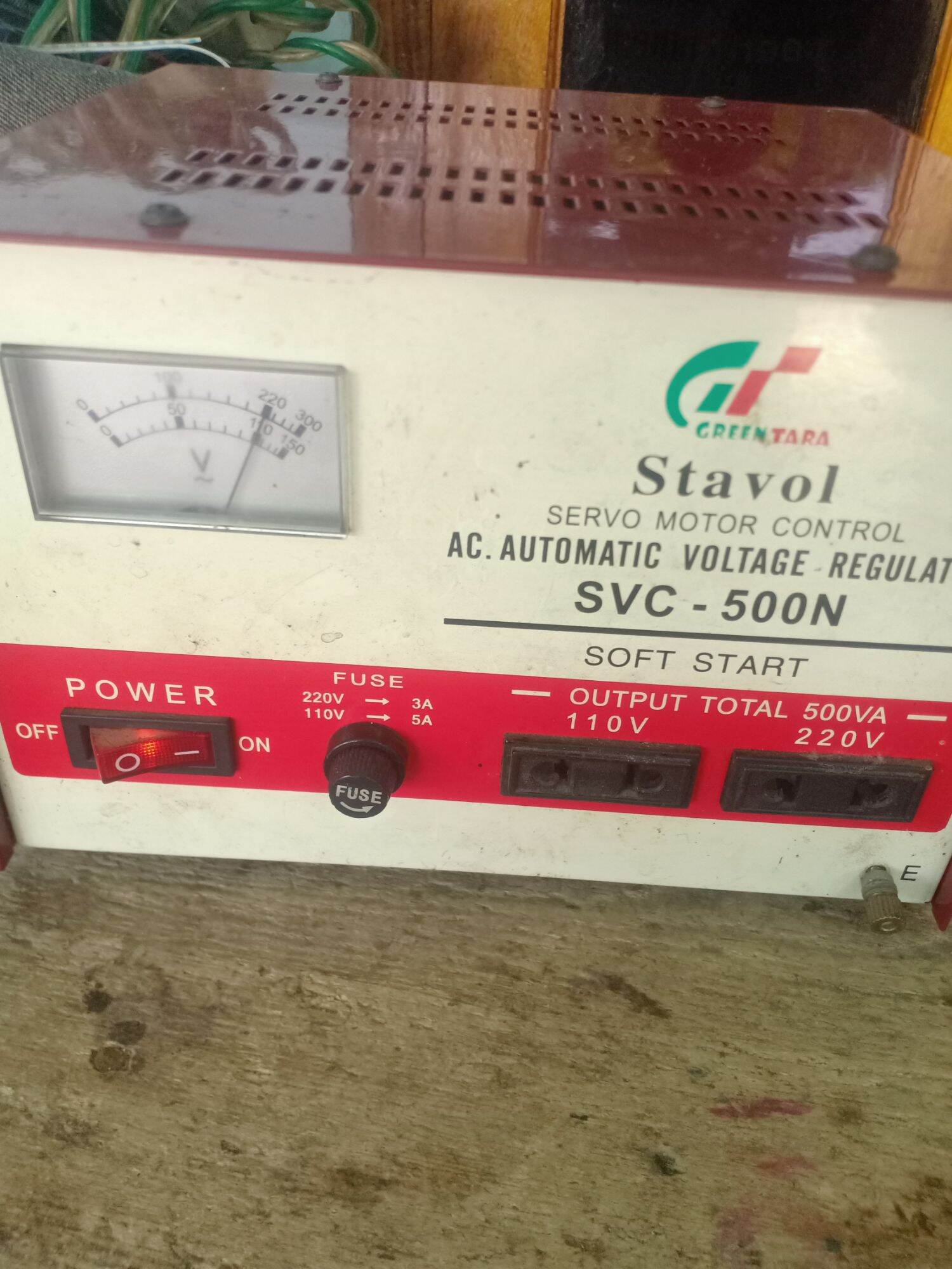 Stabilizer stavol green Tara svc-500N Bekas pakai | Lazada Indonesia
