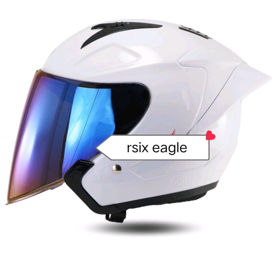 HELM R-SIX EAGLE FULL WARNA PAKET GANTENG | Lazada Indonesia