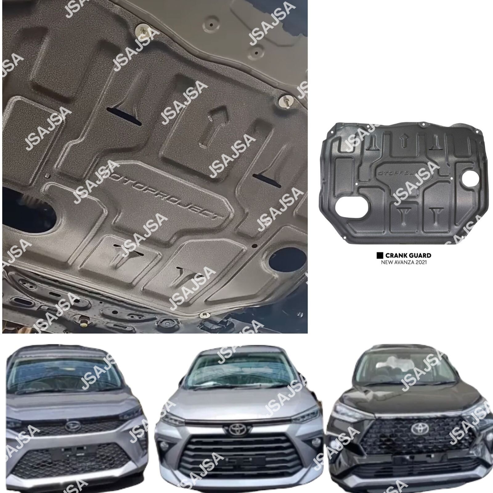 Crank Guard Mobil Avanza Xenia Veloz 2021 2022 Pelindung Bawah Mesin ...