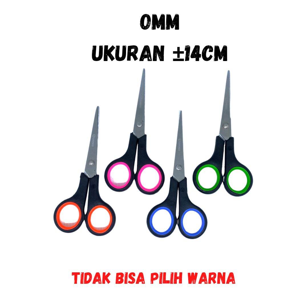 Gunting OSS OMM OPL gunting kain/kertas 3 ukuran/tipe/model per 1 pcs ...