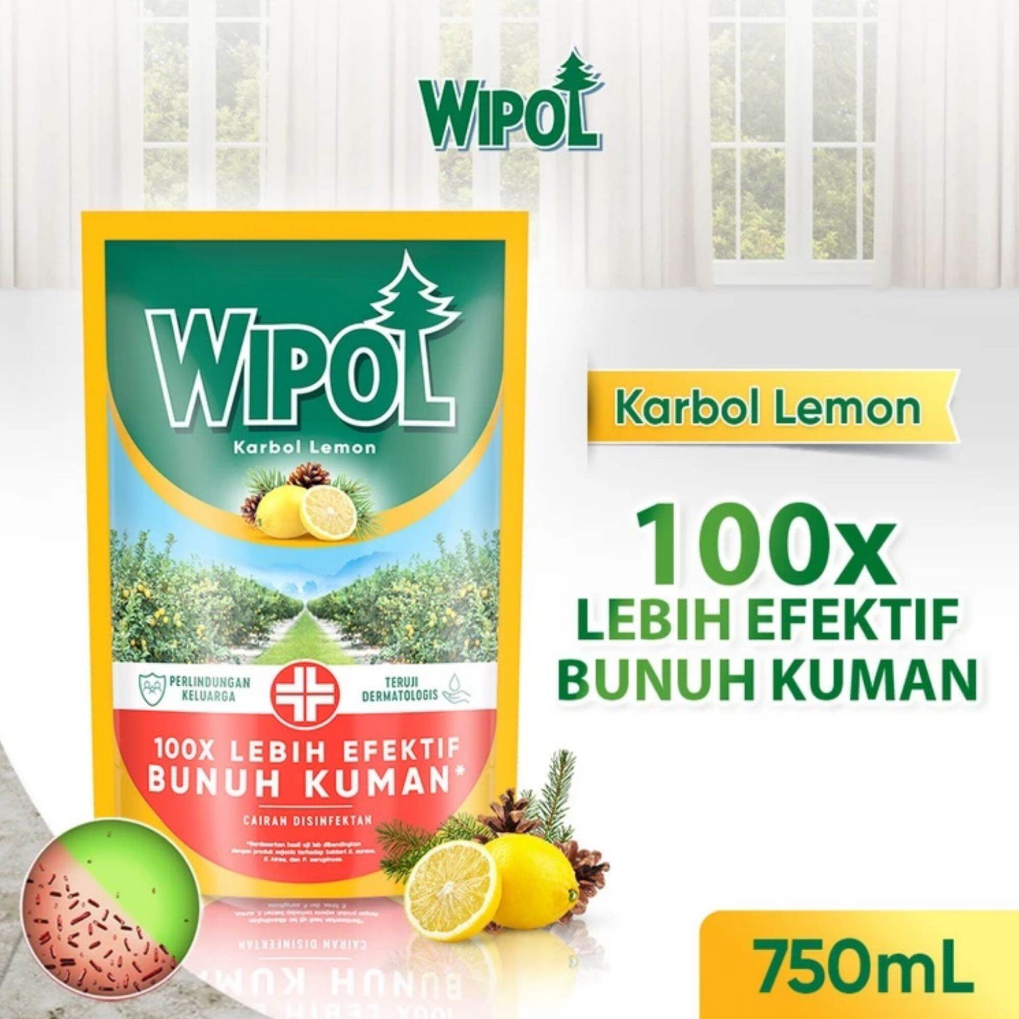 WIPOL Pembersih Lantai 750Ml | Lazada Indonesia