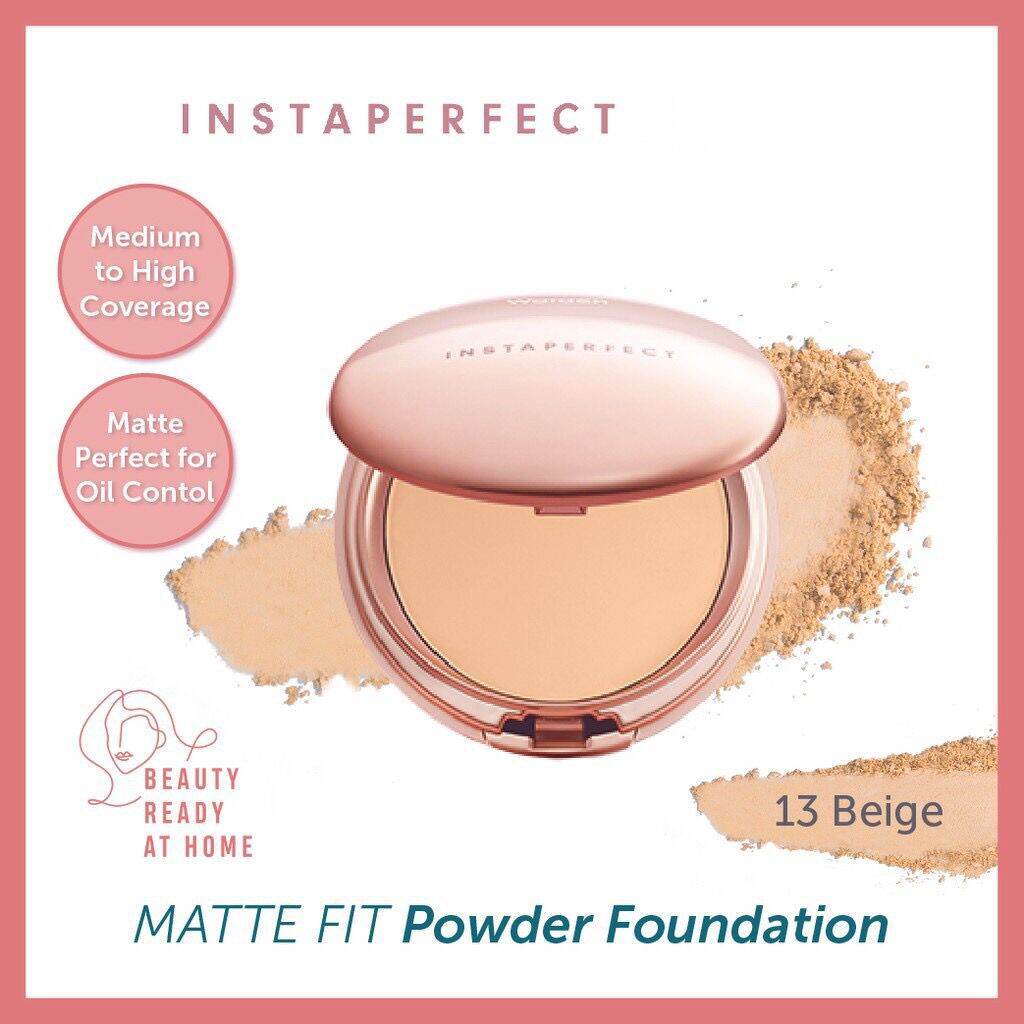 Wardah Instaperfect Matte Fit Powder Foundation | Lazada Indonesia