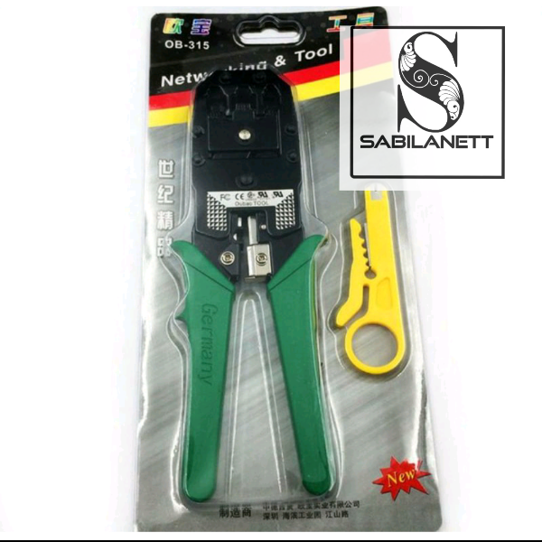 Crimping Tools Rj45 RJ11 Tang crimping rj45 | Lazada Indonesia
