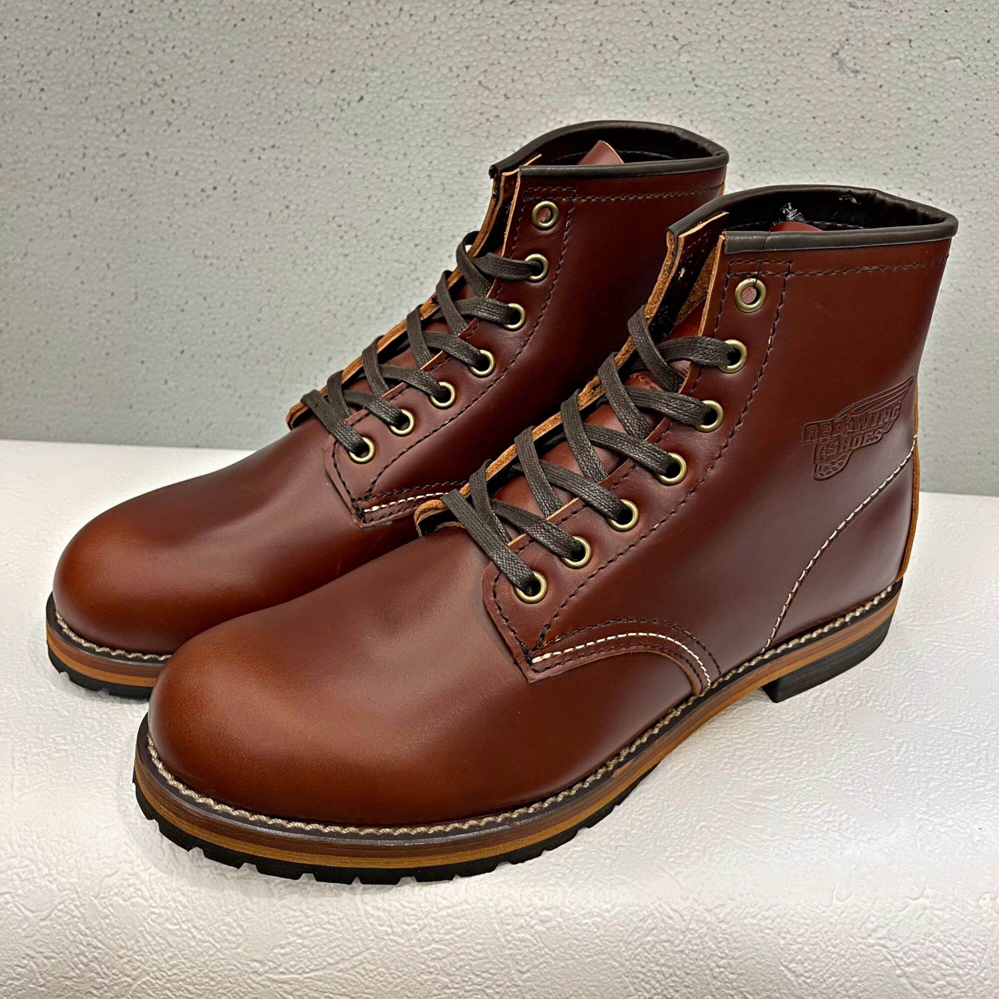 (Best Selling) Boots Red Wing 9013 Brown Beckman Round toe Full Grain ...