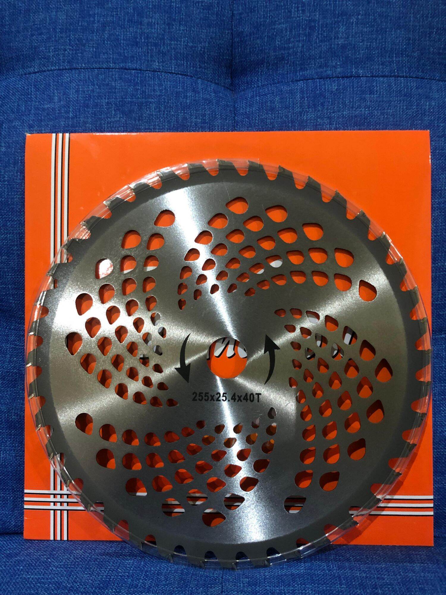 Mata Pisau Potong Rumput Bulat 40T Pisau Bulat Mesin Potong Rumput 2Tak ...