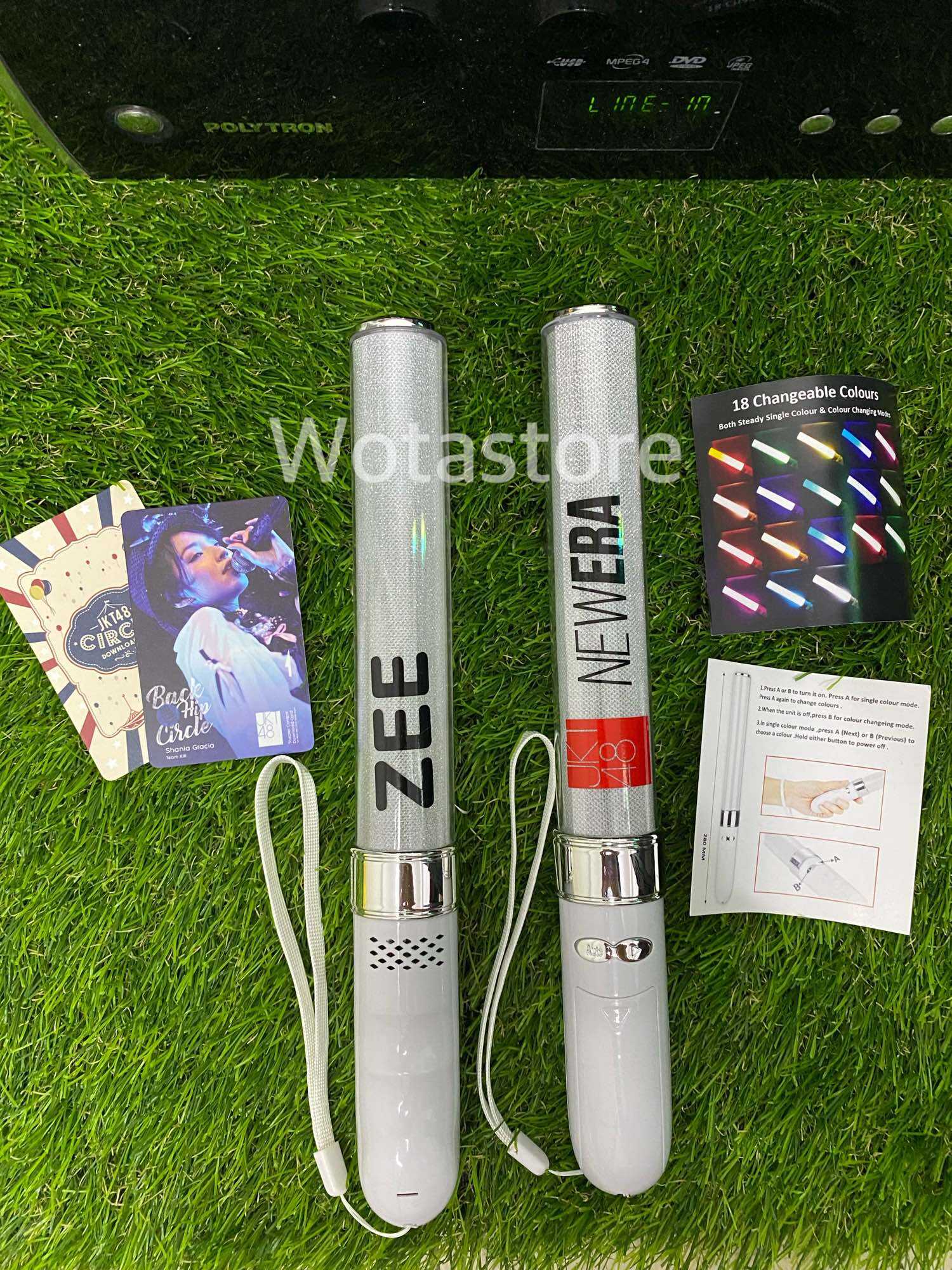 TERMURAH LightStick v2 / Light Stick Lumiace 18 warna Custom JKT48 ...
