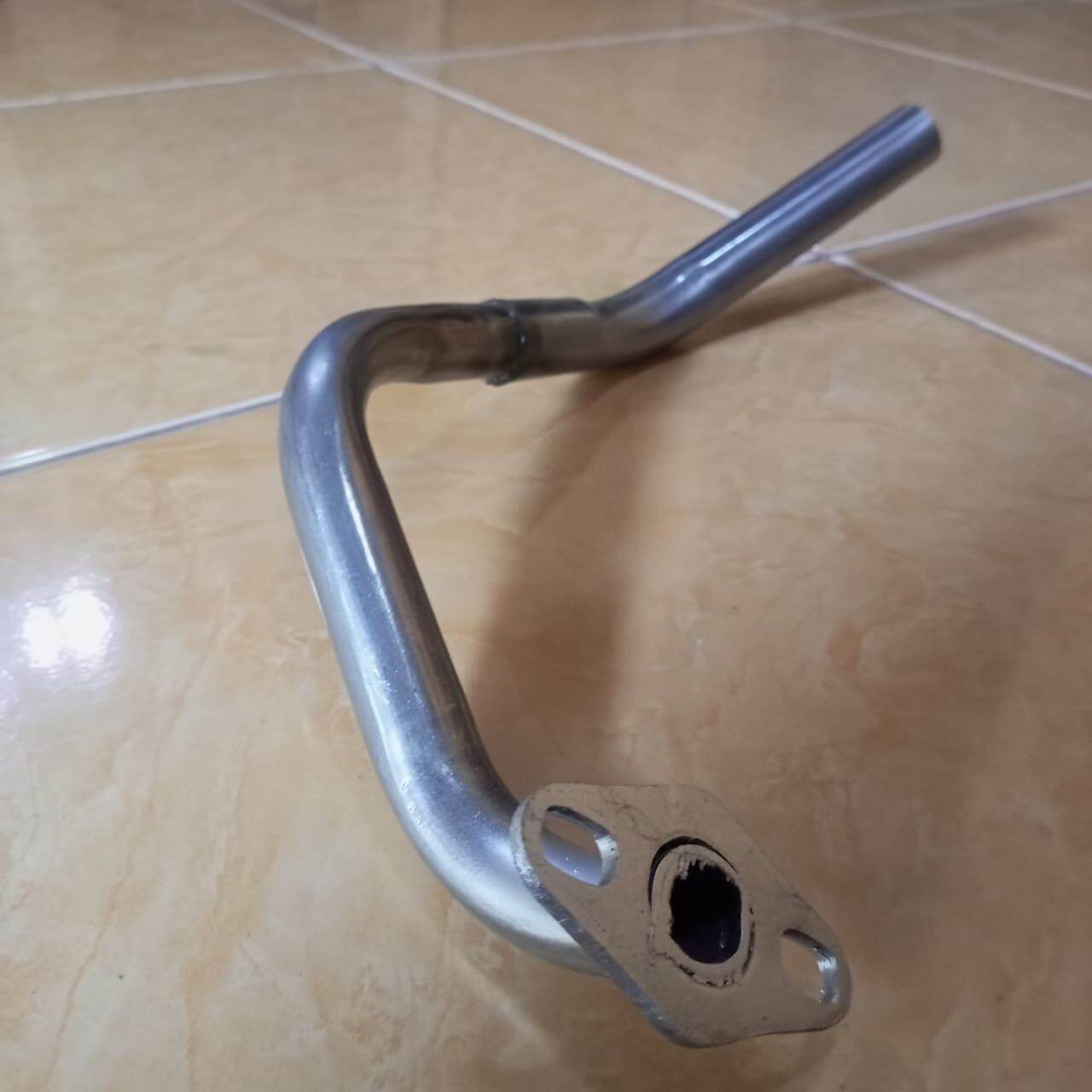 Leheran Header Knalpot Custom Bore Up Pipa Ukuran 22 Dan 26 Beat Deluxe ...