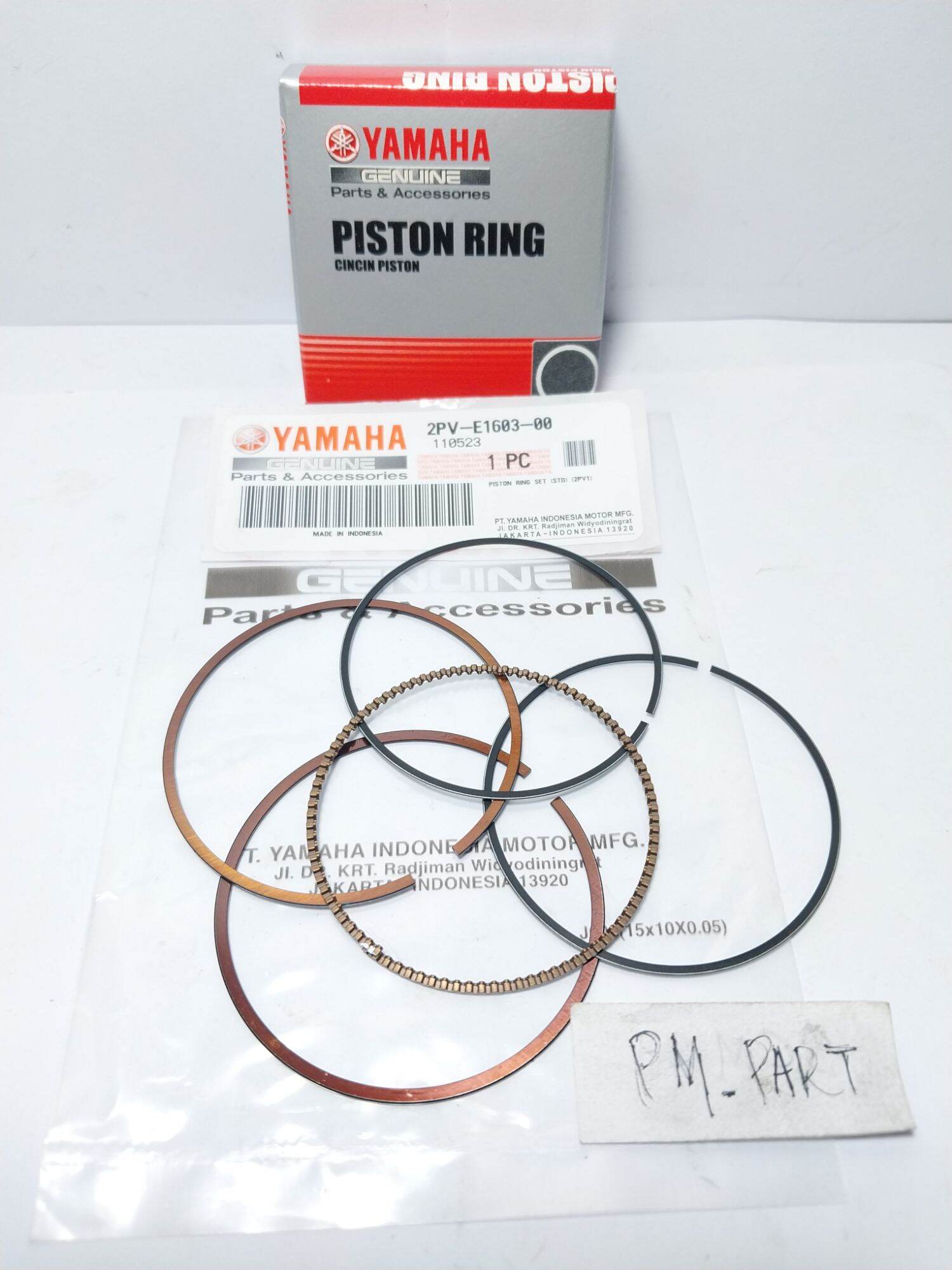 Ring seher piston Yamaha Vixion old New R15 V3 MX king original 2PV ...