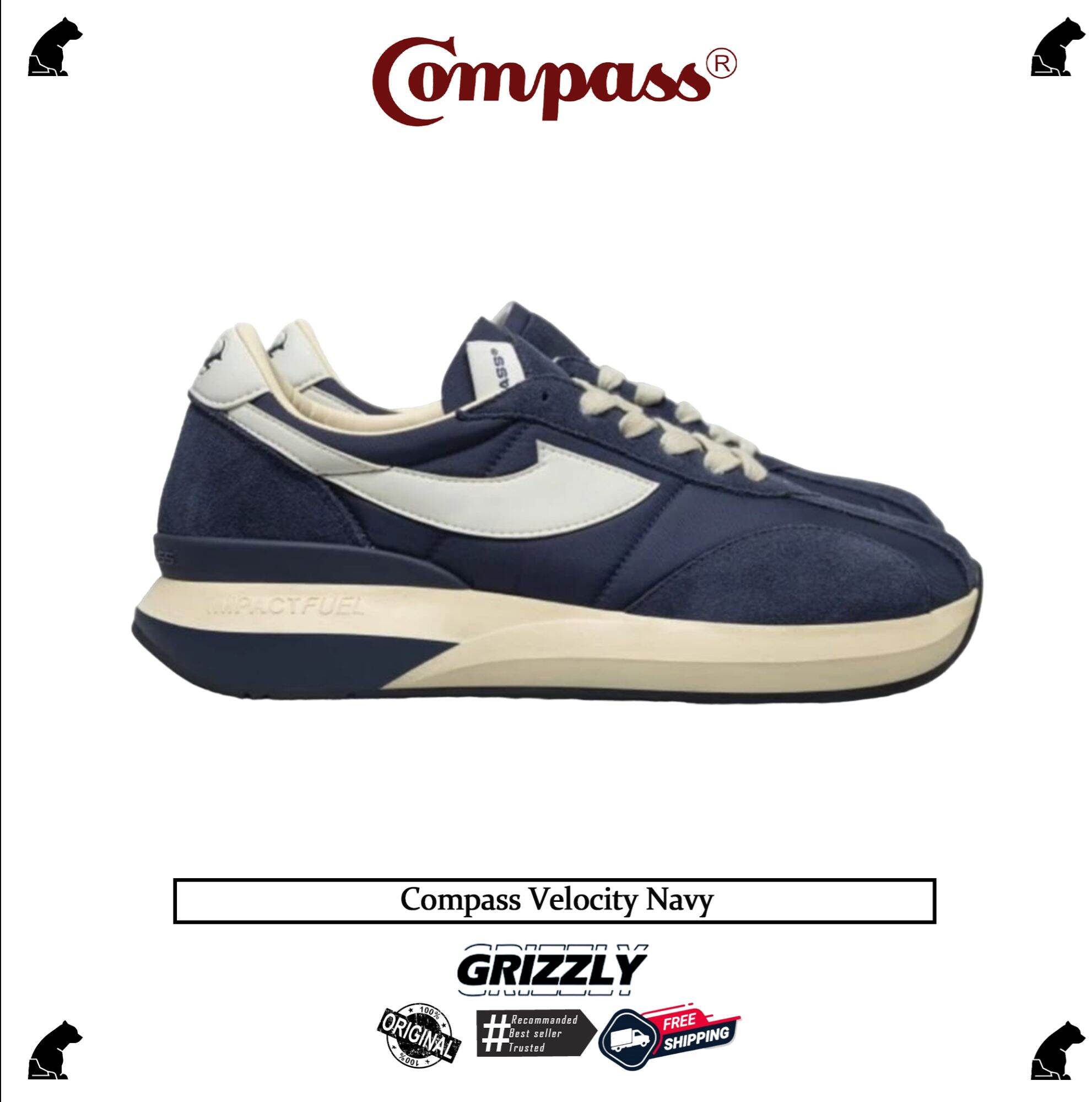 Compass Velocity Navy Fullset Limited Edition | Lazada Indonesia