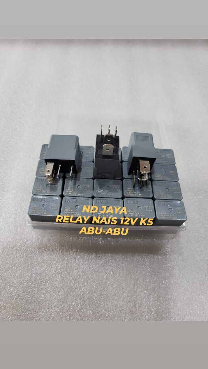 RELAY NAIS K5 12V ABU ABU ORISINIL ISUZU ASLI | Lazada Indonesia