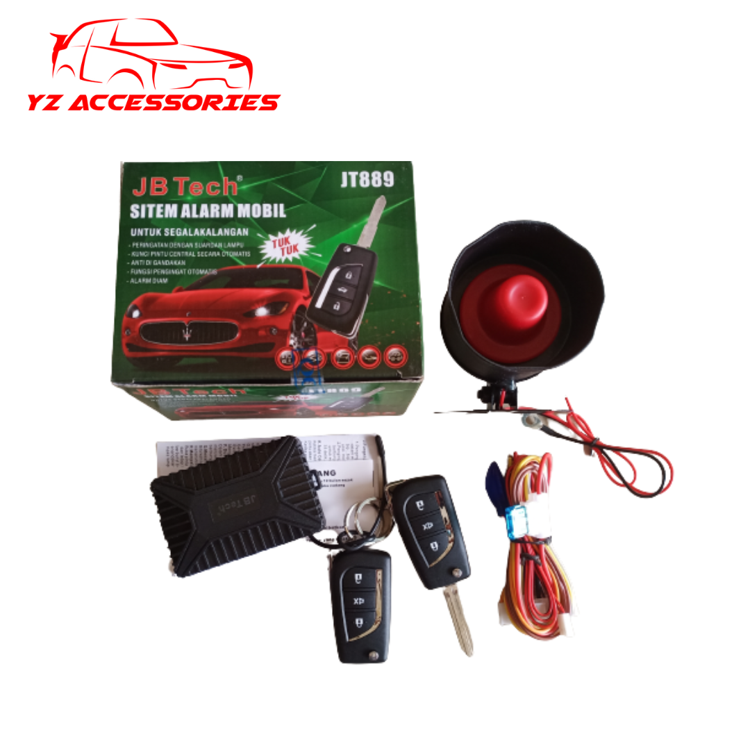 Alarm Mobil Universal Model Kunci Lipat Premium Best Quality | Lazada ...