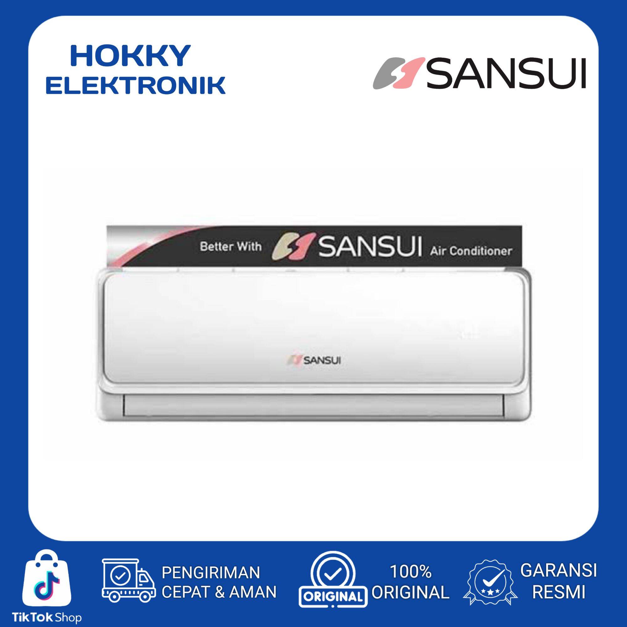 AC SPLIT SANSUI 1,5 PK STANDART SA-L12S1 ac 1/2pk ac sansui low wat ...