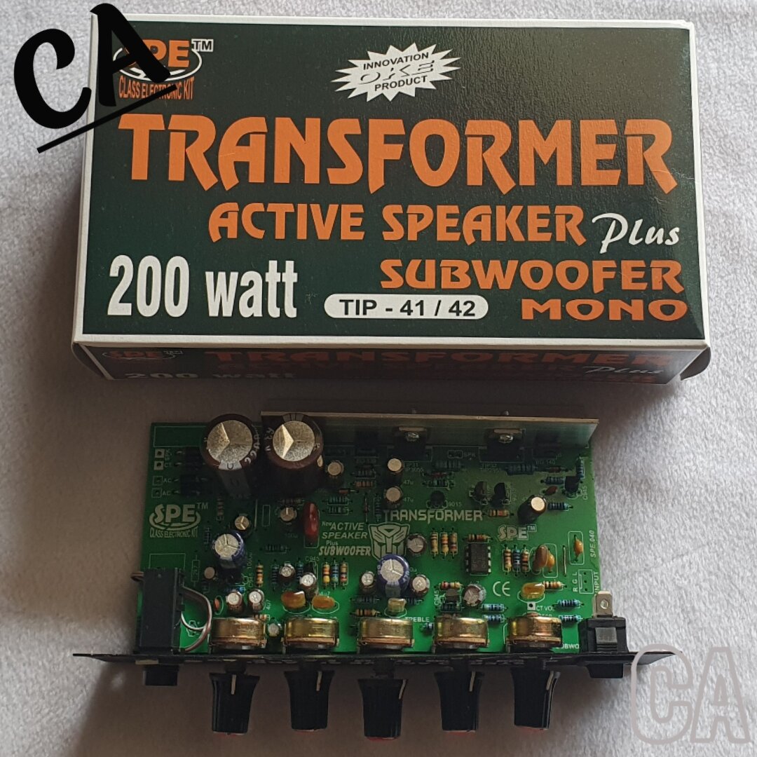 Kit Active Speaker Plus Subwoofer TRANSFORMER by SPE | Lazada Indonesia