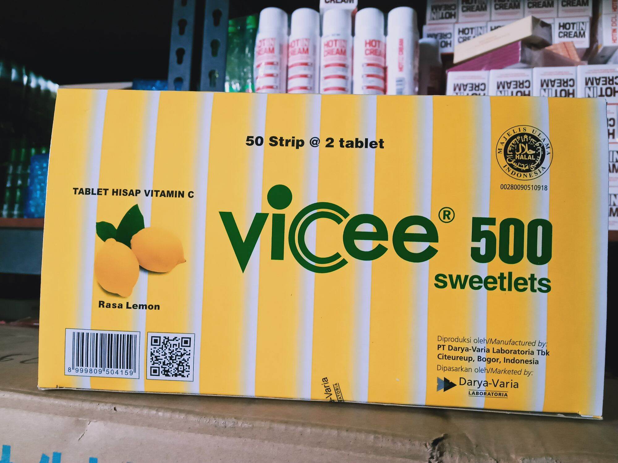 Vicee 500 Rasa Lemon Strawberry Jeruk Anggur Vitamin c 500mg Tablet ...