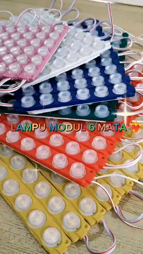 Lampu LED Modul 6Mata SMD DC 12V/24V Waterproof | Lazada Indonesia