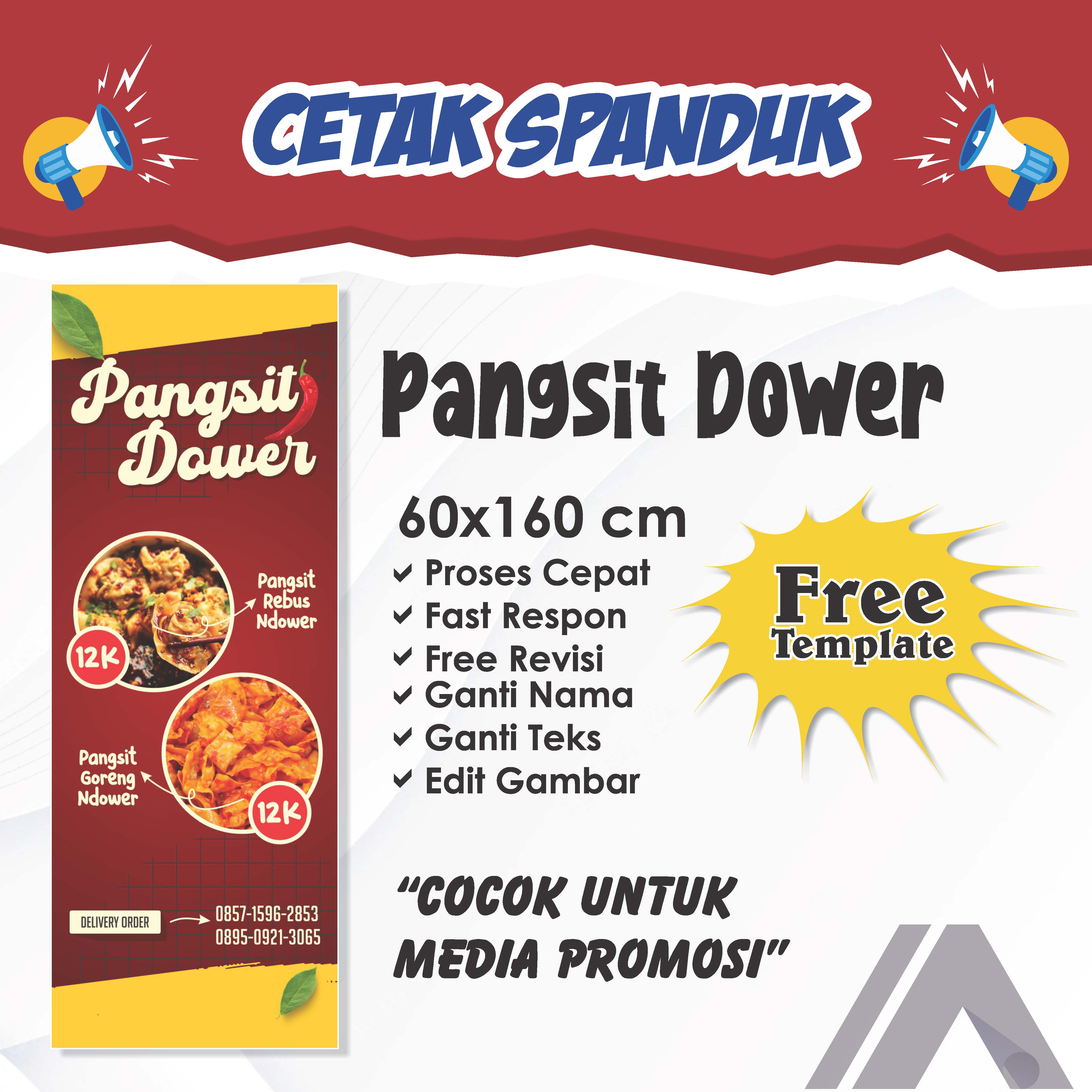 BANNER SPANDUK PANGSIT DOWER V2. 160X60 | Lazada Indonesia