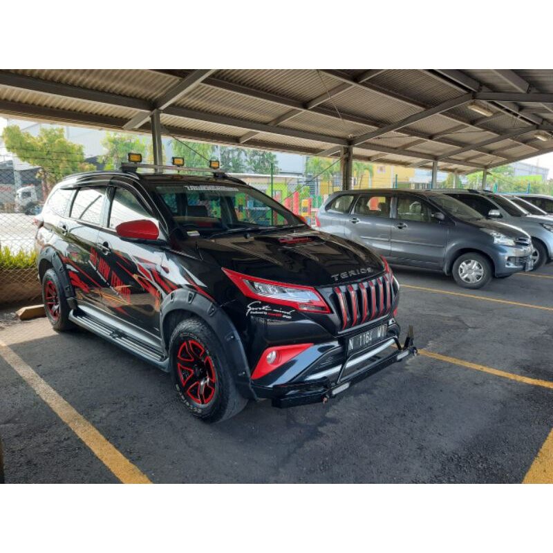 OVER FENDER RUSH TERIOS NEW MODEL MONSTER VARIASI BAUT L TAHUN 2017 ...