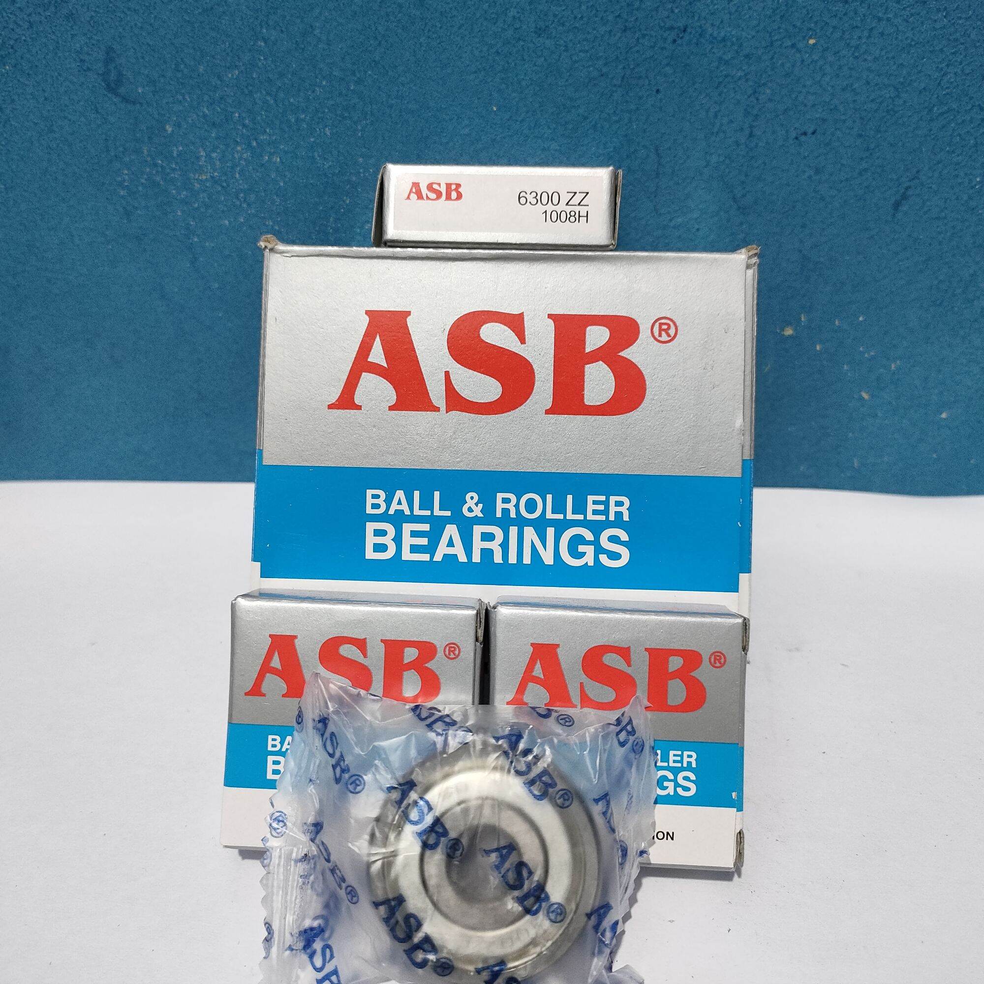 Bearing Kelahar Laher Lahar Bering 6300ZZ 6300 Merk ASB Kelahar Bearing ...