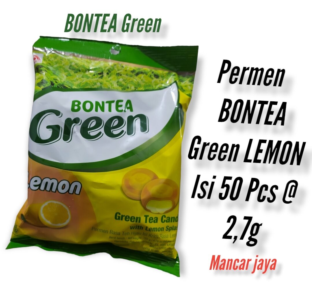 Permen BONTEA Green Lemon 🍋 ISI 50 Pcs | Lazada Indonesia