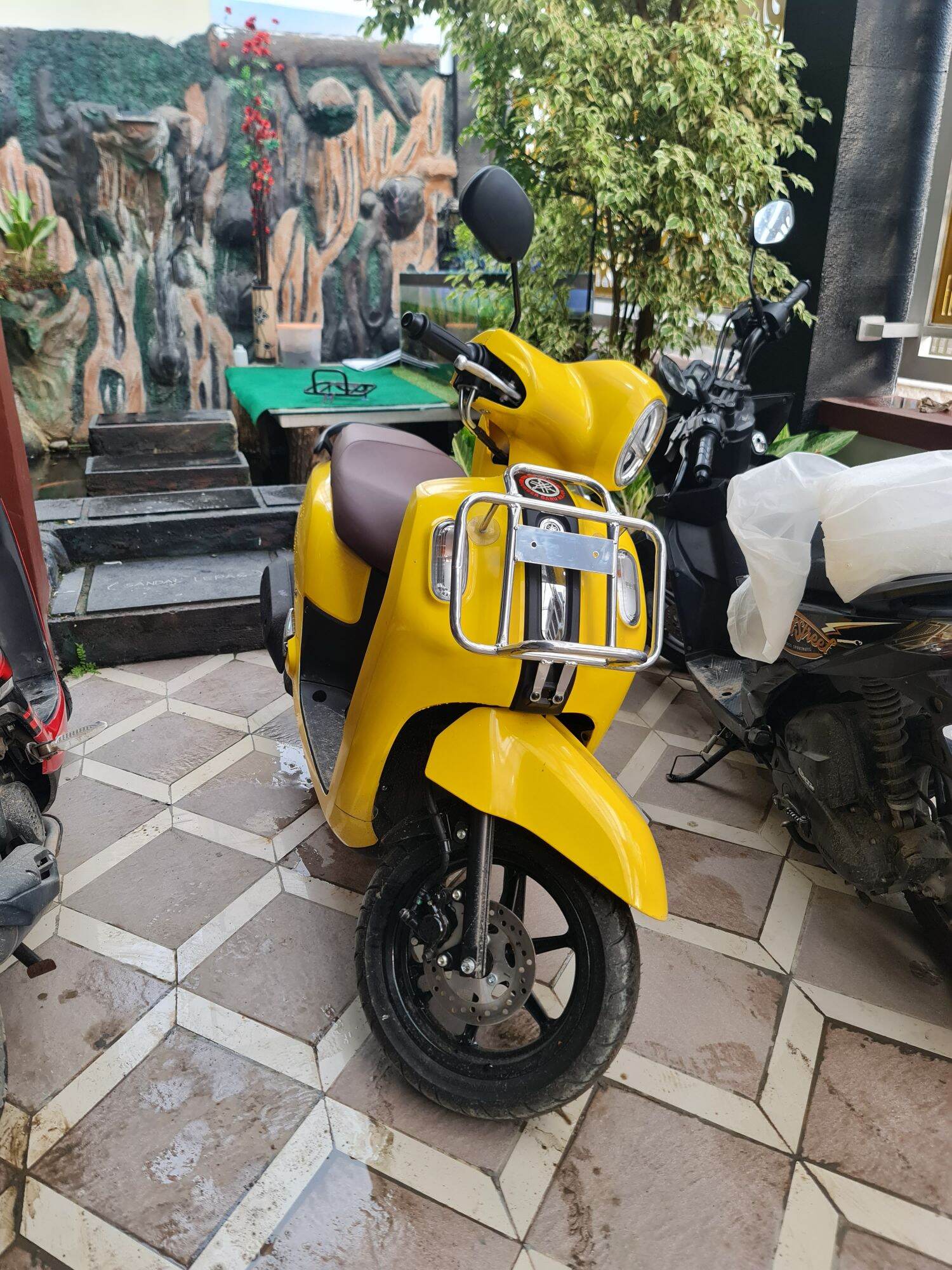 Front rack rak depan yamaha fazzio crom | Lazada Indonesia