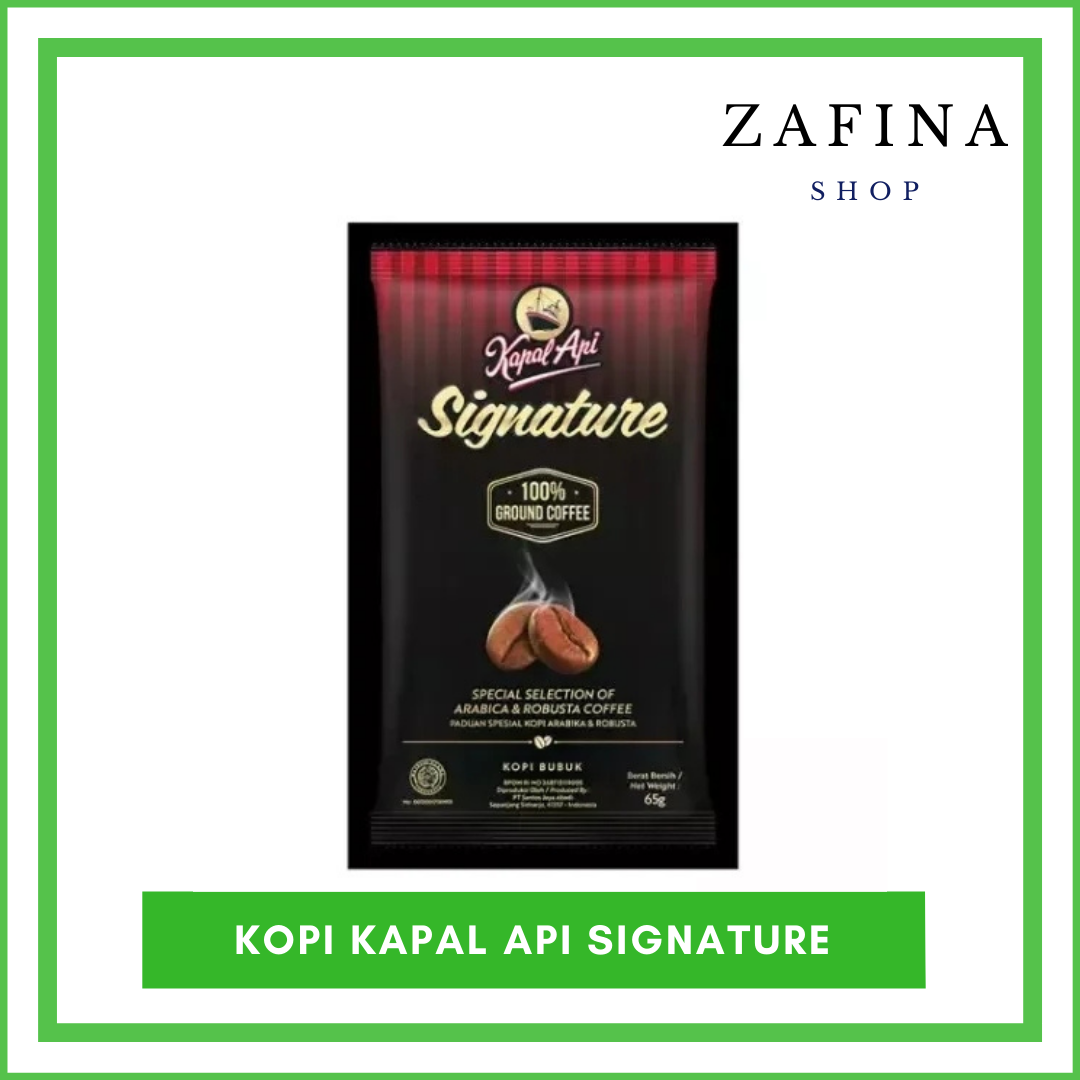 Kopi Kapal Api Signature 65 Gram | Lazada Indonesia