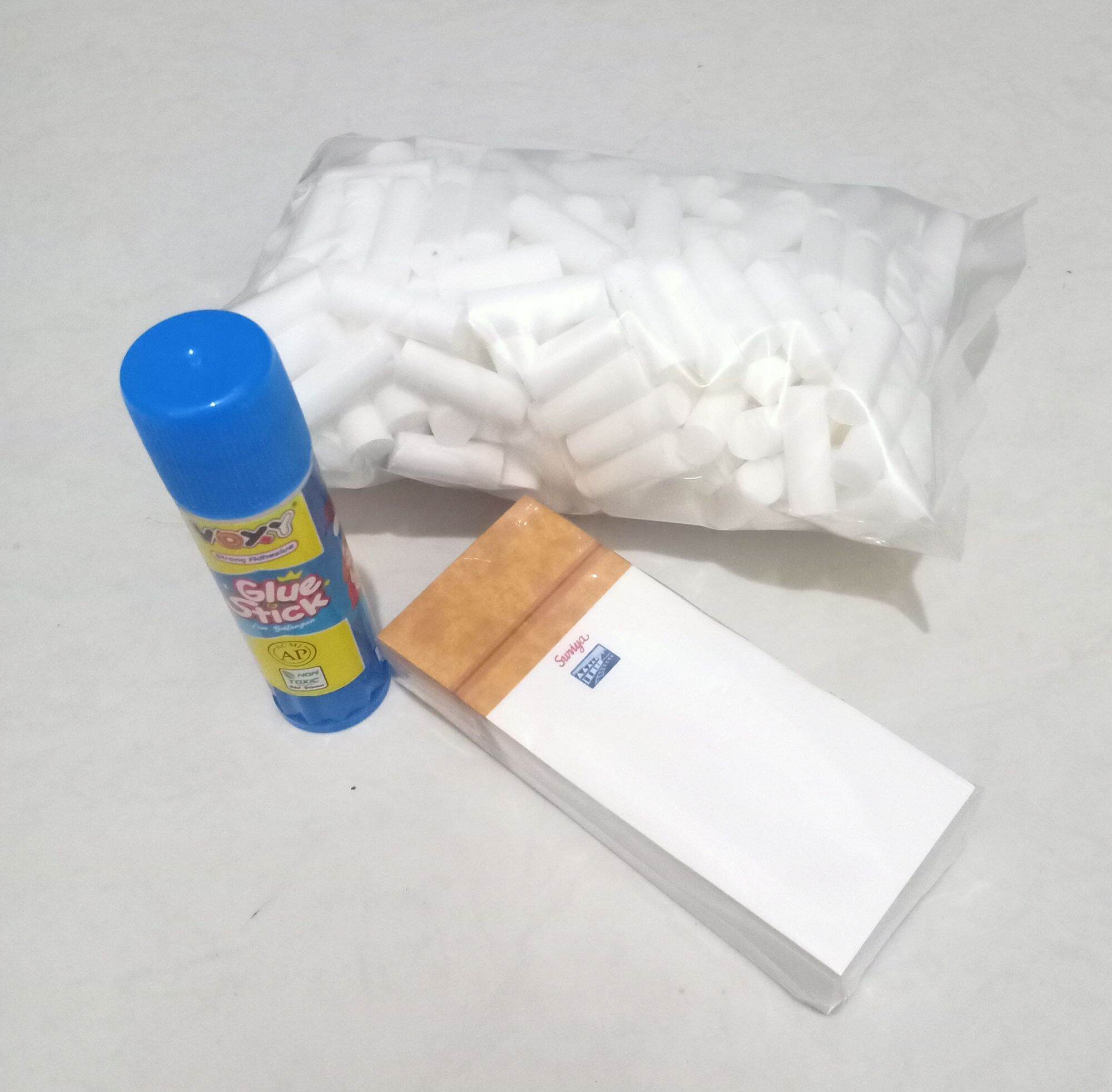 Kertas Suriya dan Busa Filter Reguler + Lem Stick | Lazada Indonesia