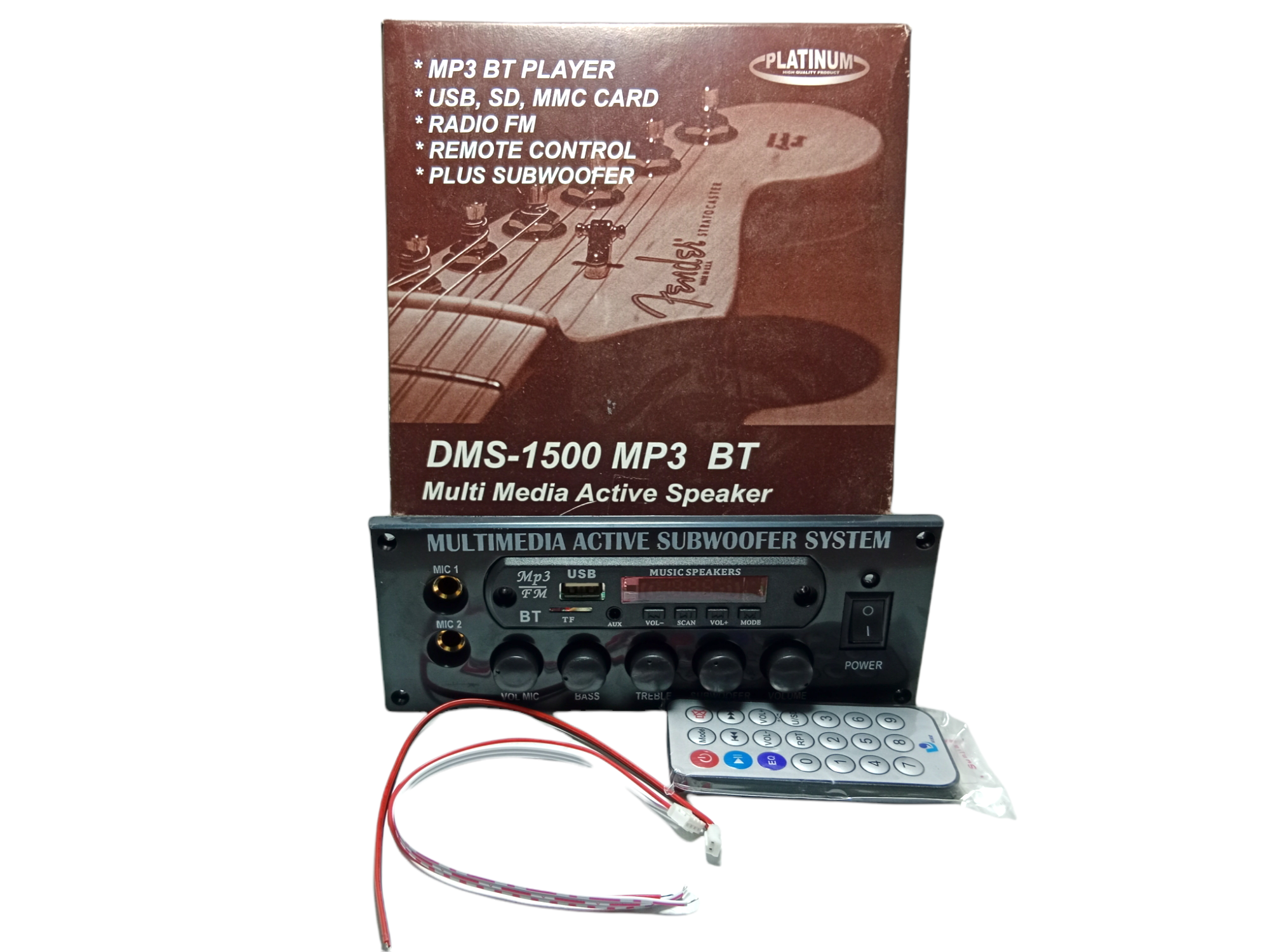 kit power speaker aktif dms 1500 stereo amplifier ampli multimedia dms ...