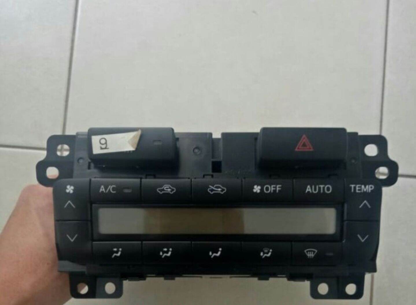 panel ac digital toyota grand innova fortuner hilux tombol ac digital ...