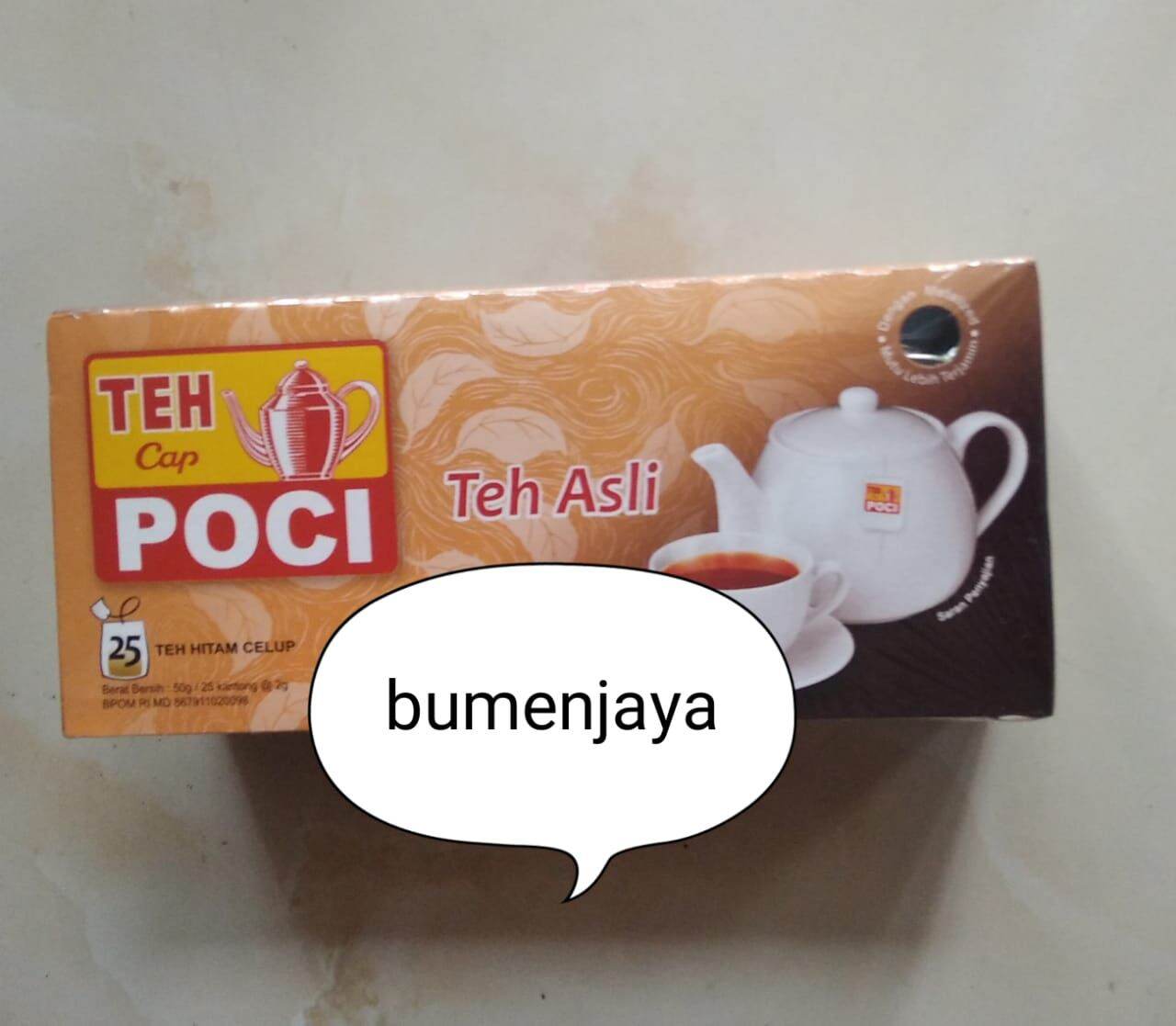 Teh cap poci teh celup teh poci asli isi 25 | Lazada Indonesia