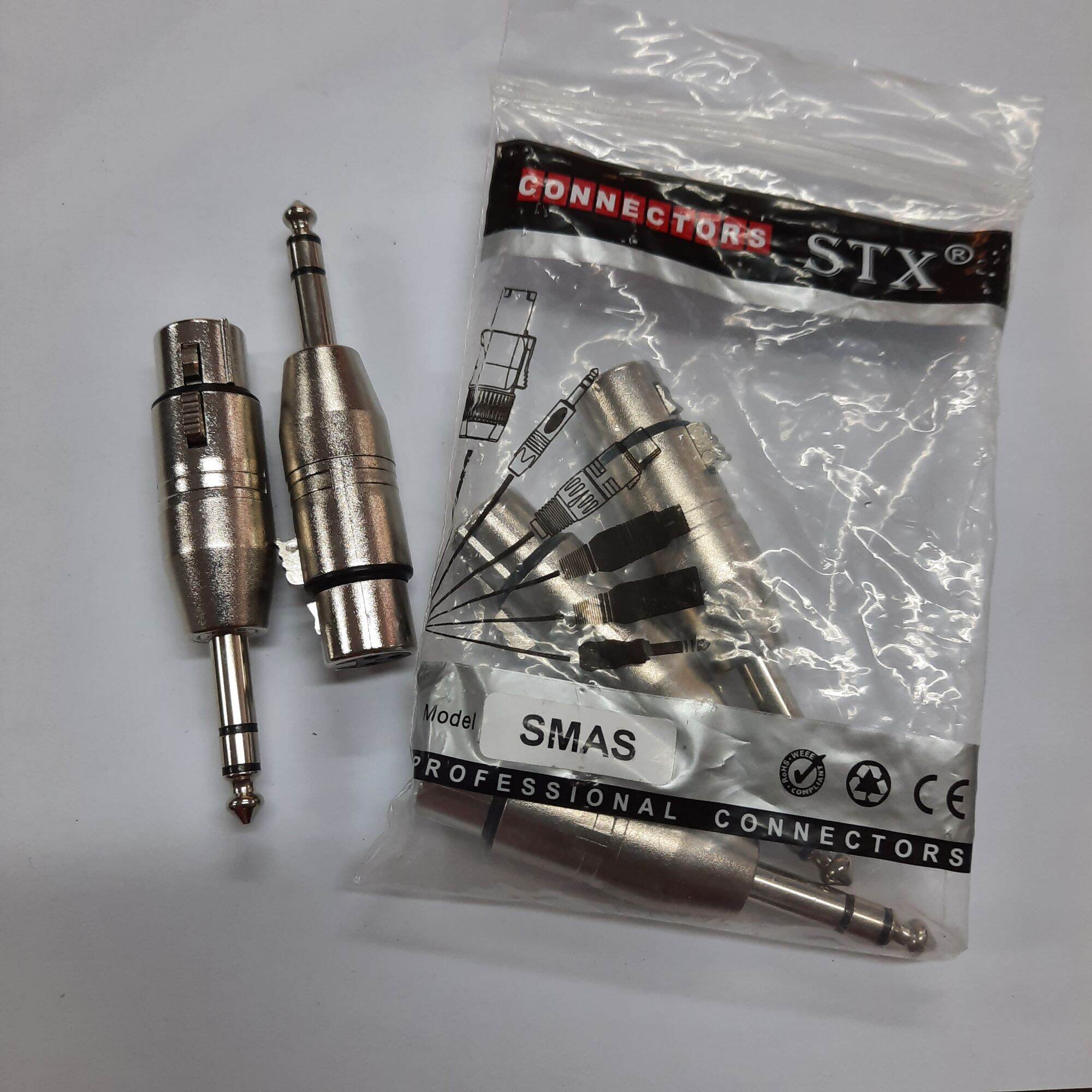 sambungan jek canon female ke toa stereo STX SMAS | Lazada Indonesia