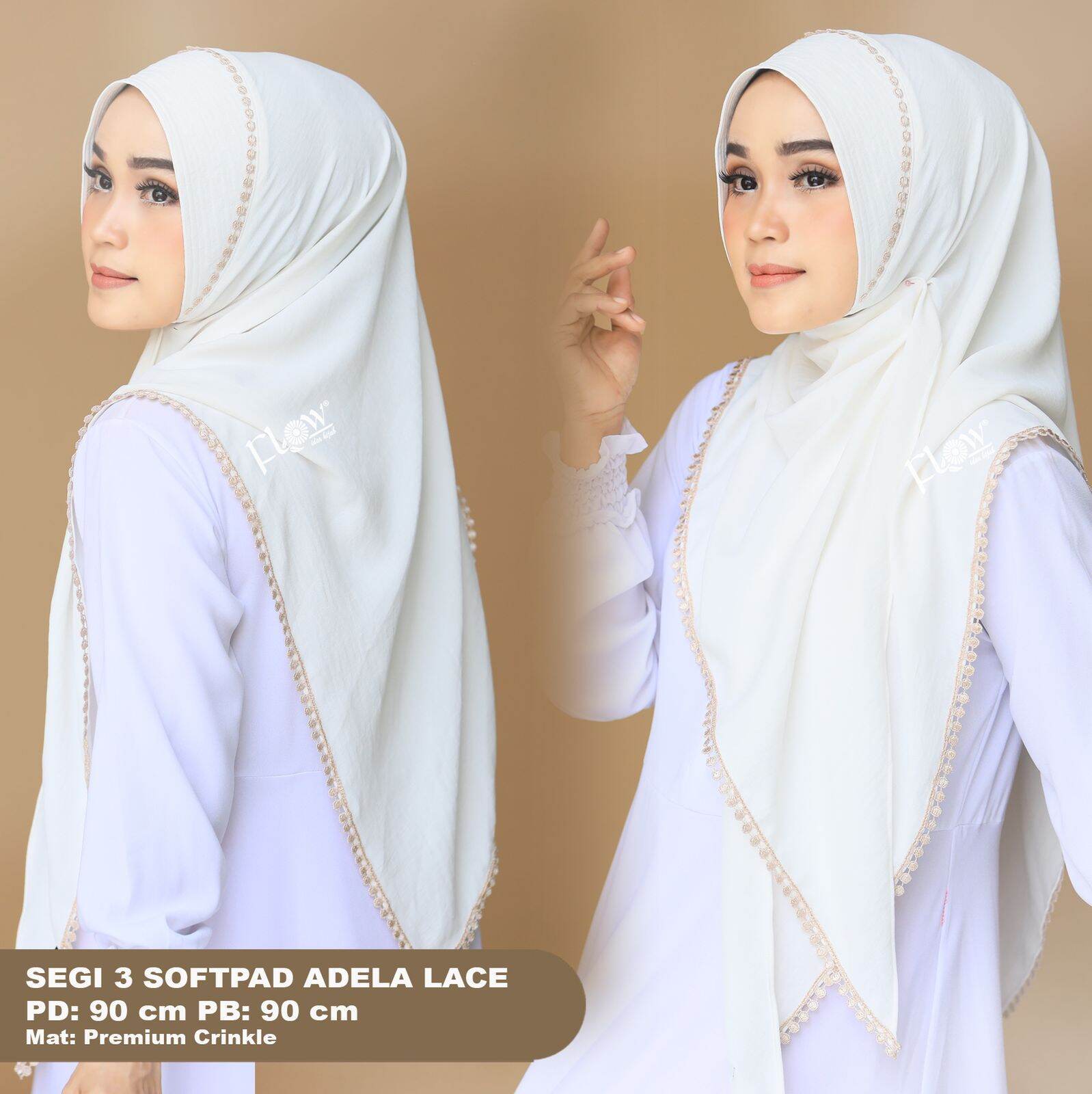 JILBAB INSTANT SEGITIGA ADELA / JILBAB SEGITIGA / JILBAB SEGITIGA ...