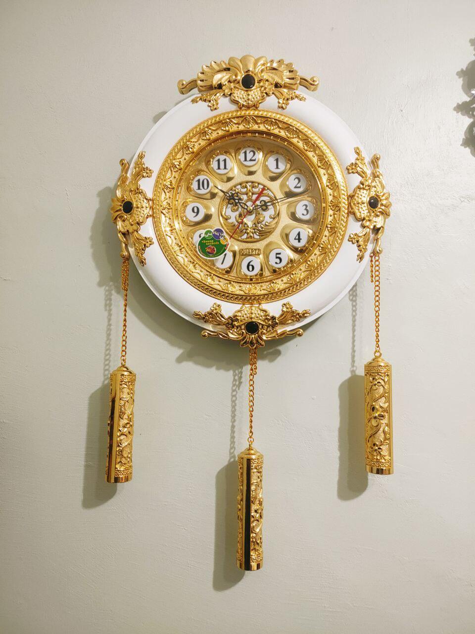 jam dinding sultan mewah antik klasik/jam bandul sultan mewah size ...