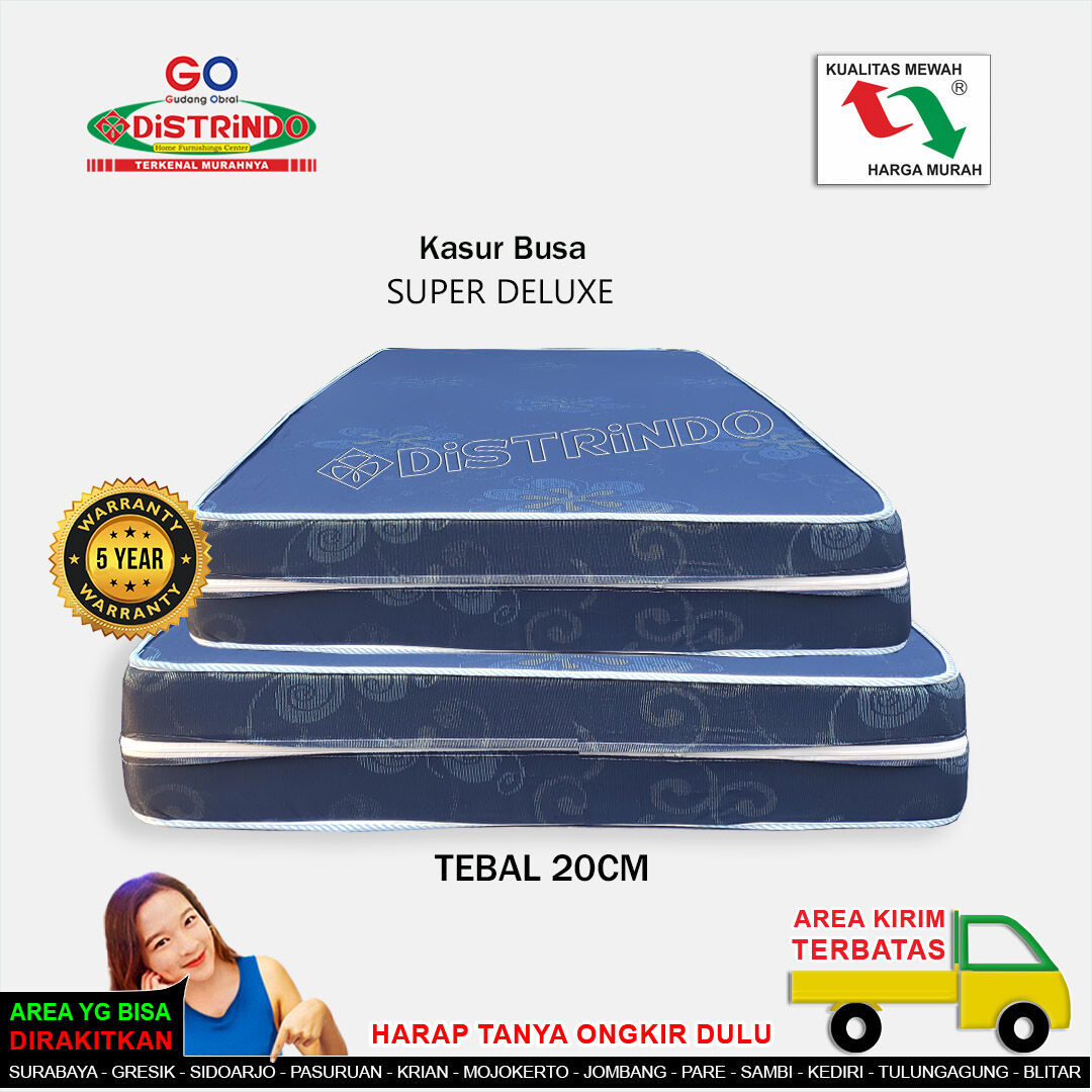 Distrindo - Kasur Busa / Spon Super Deluxe Empuk dan AWET | Lazada ...