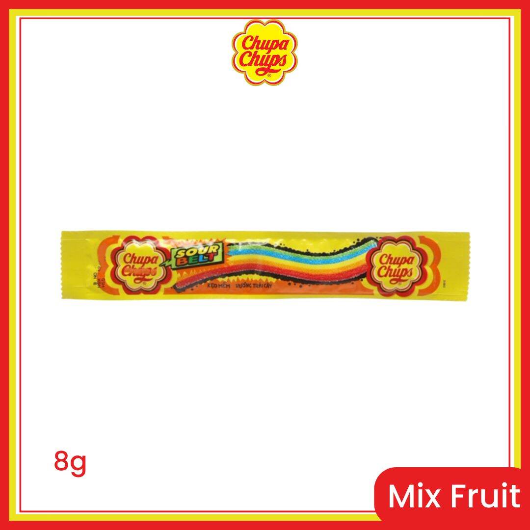 Permen Chupa Chups Sour Belt 8g | Lazada Indonesia